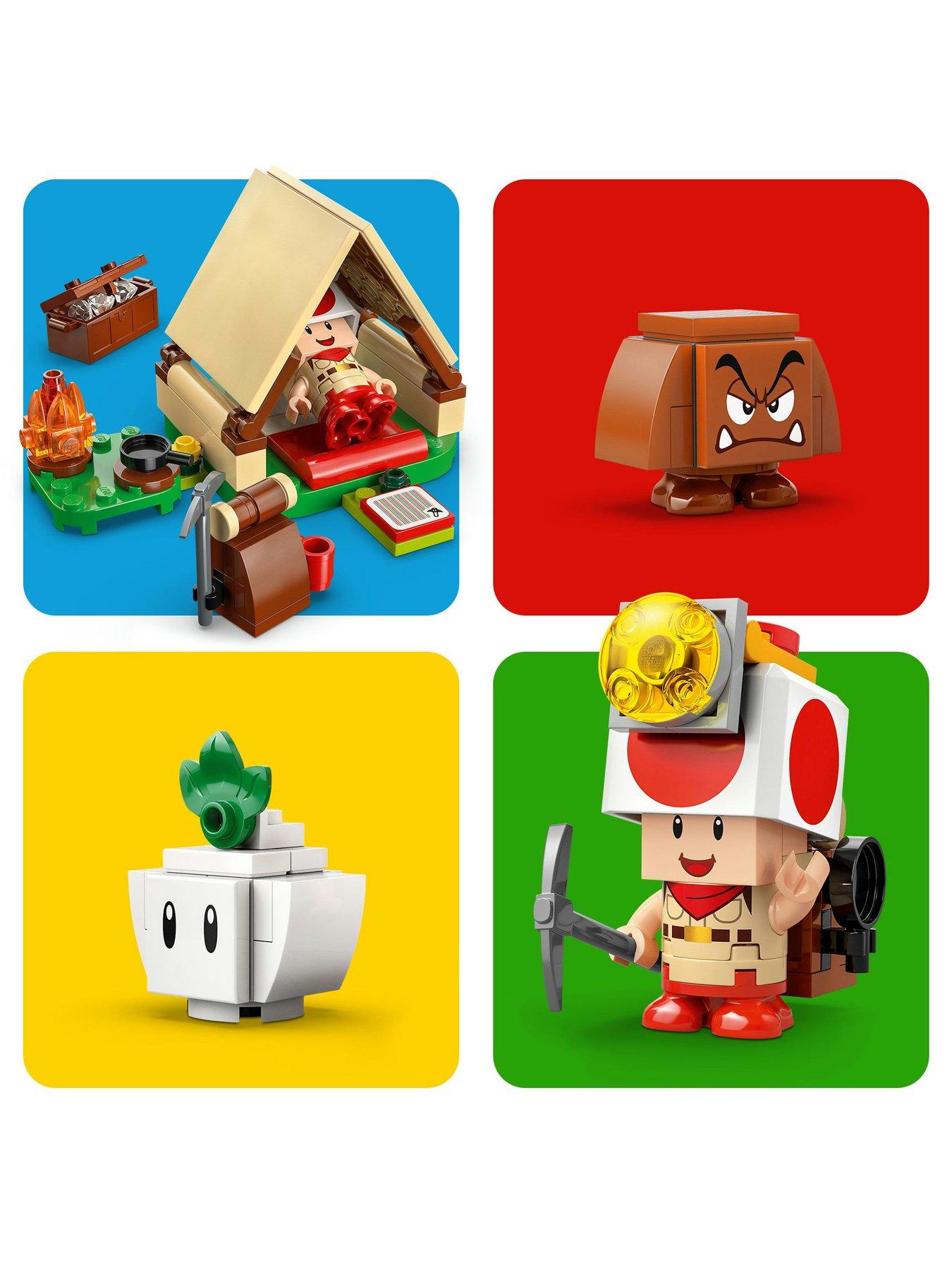 LEGO Super Mario Captain Toad’s Camp Toy for Boys, Girls and Any Fans ...