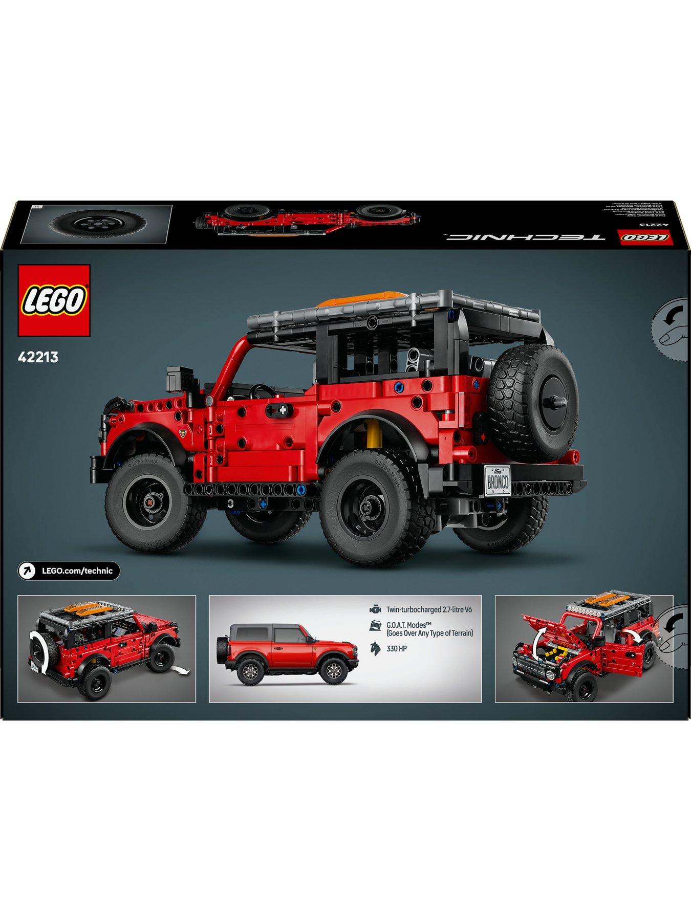 LEGO Technic Ford Bronco SUV Off Road Car Toy 42213 | Very