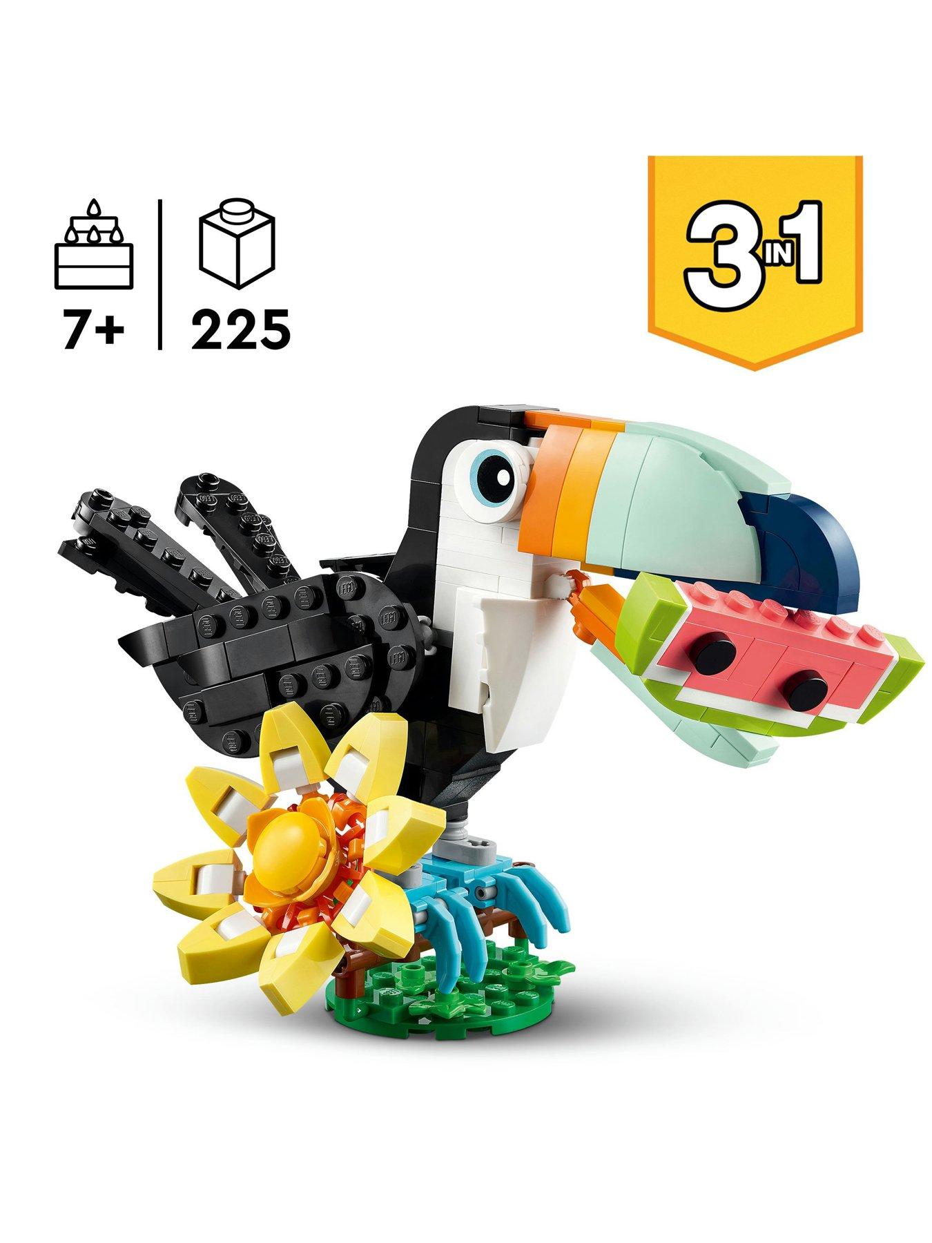 LEGO Creator 3in1 Wild Animals: Tropical Toucan 31173 | Very