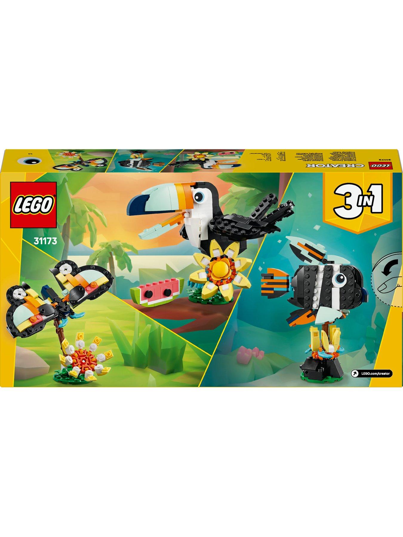 LEGO Creator 3in1 Wild Animals: Tropical Toucan 31173 | Very