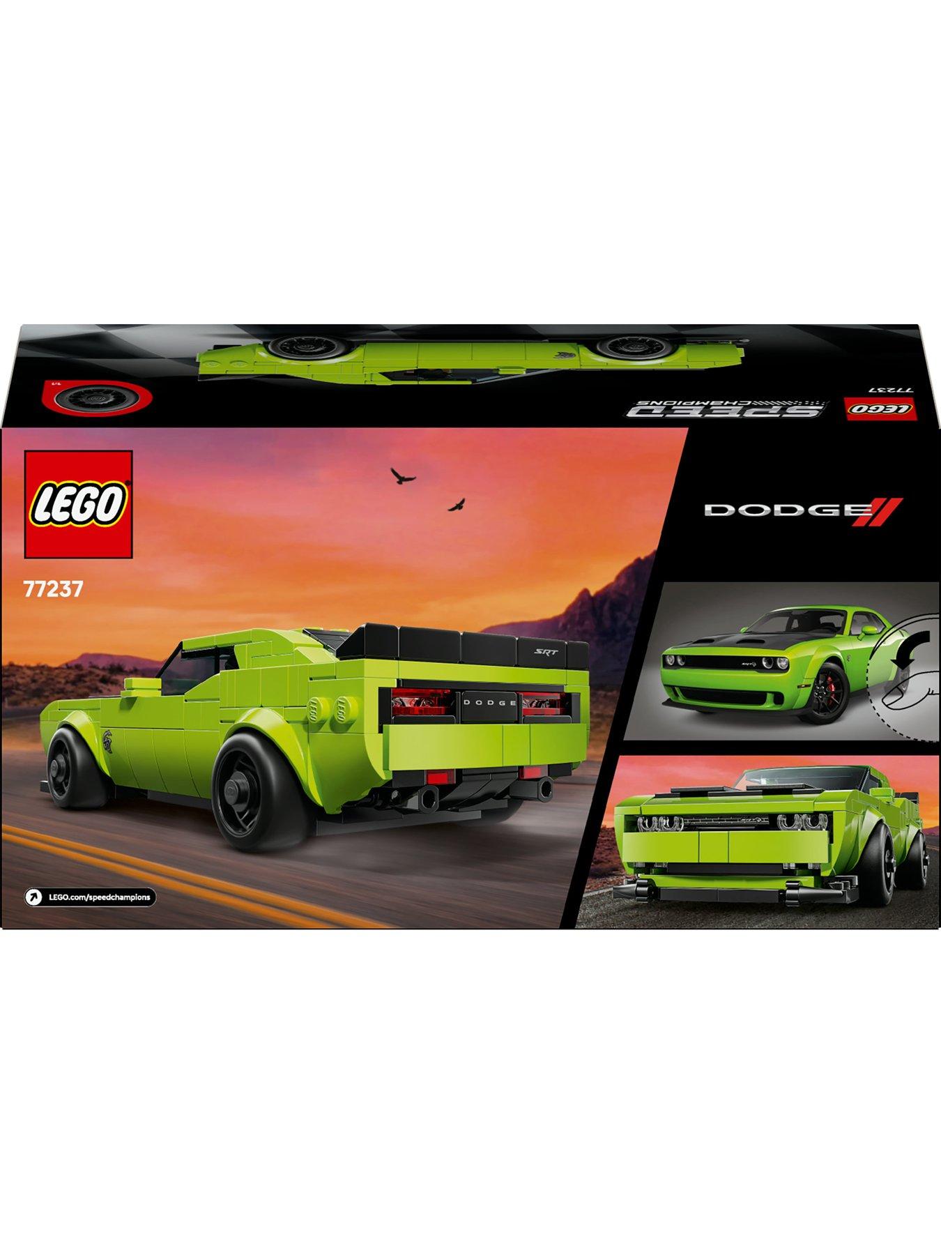 LEGO Speed Champions Dodge Challenger SRT Hellcat Sports Car 77237 | Very