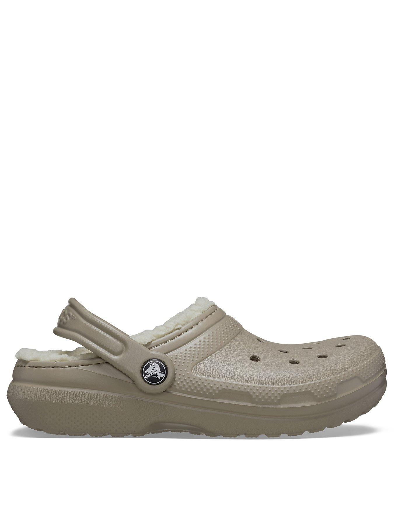 Crocs Infant / Junior Classic Lined Clog - Grey | Very