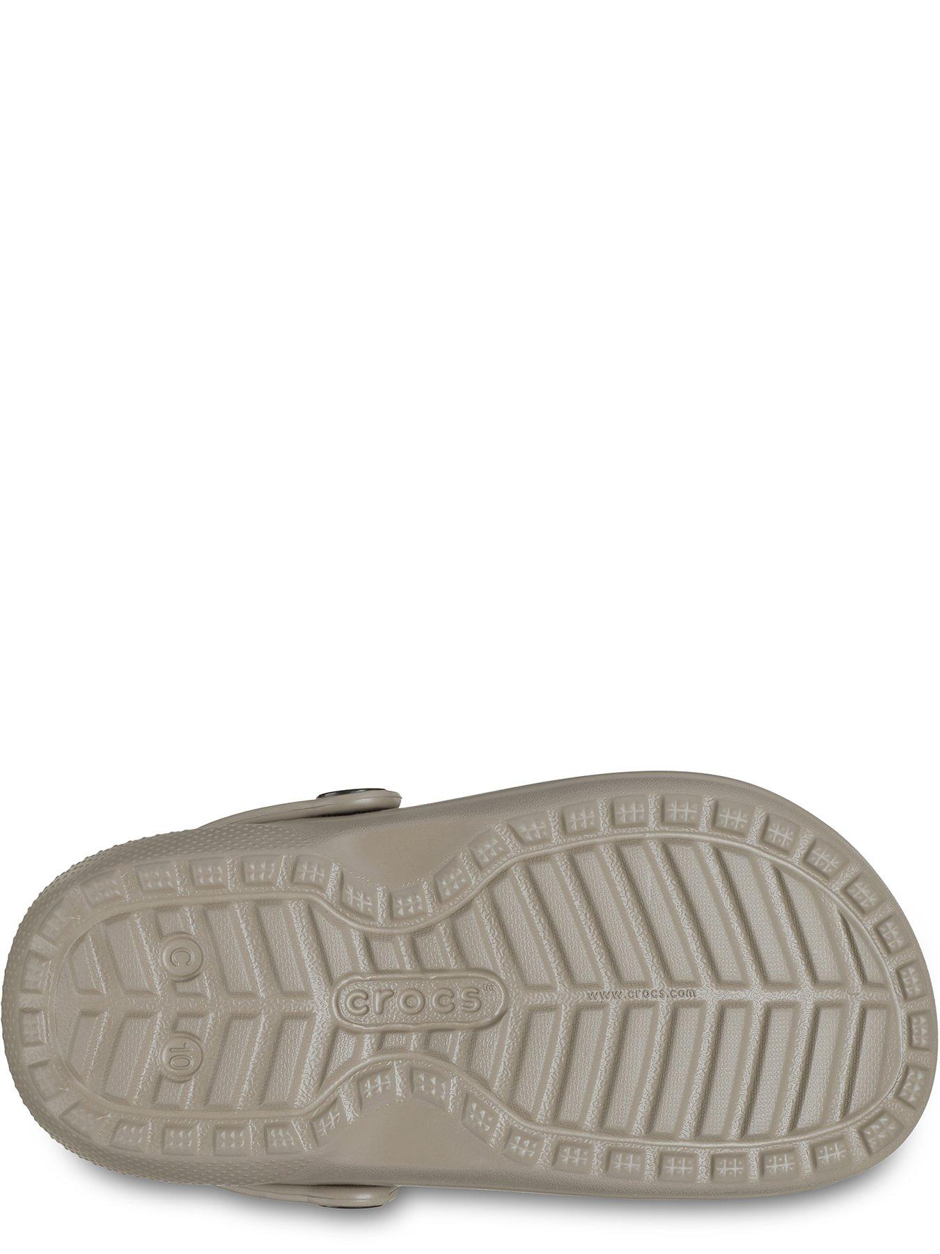 Crocs Infant / Junior Classic Lined Clog - Grey | Very