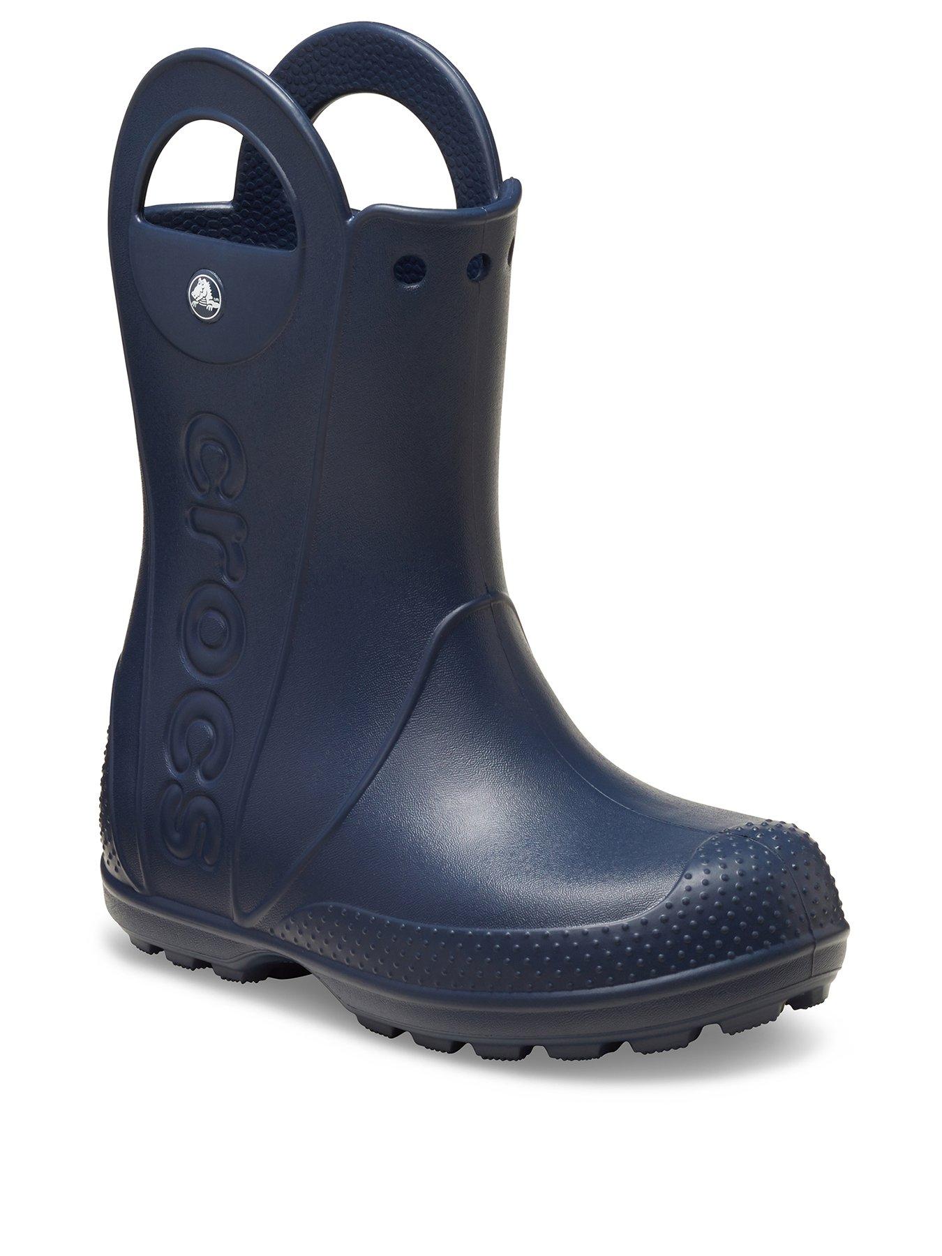 Crocs Toddler Handle It Rain Boot - Navy | Very
