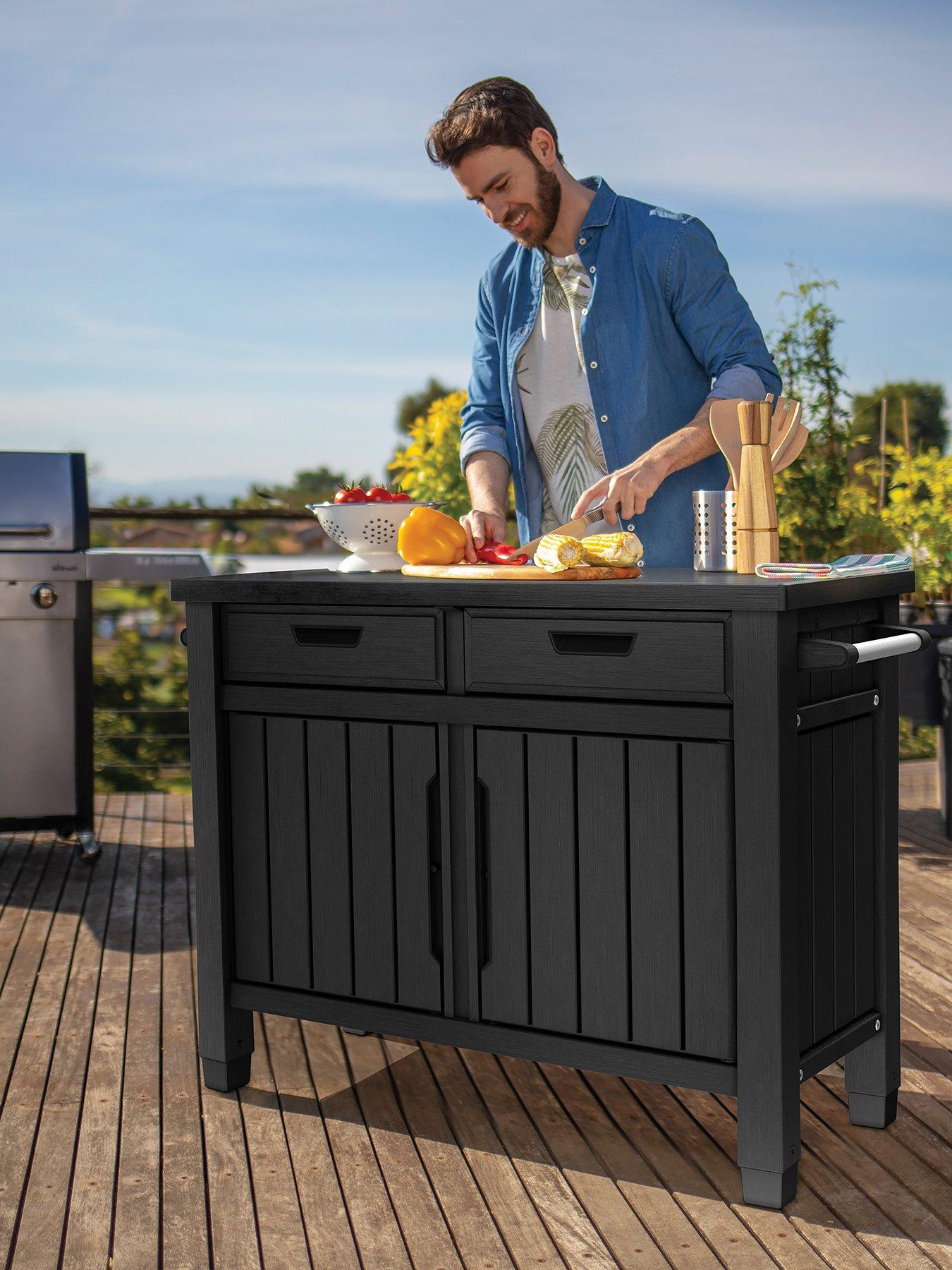 Keter Unity BBQ table & Storage | Very