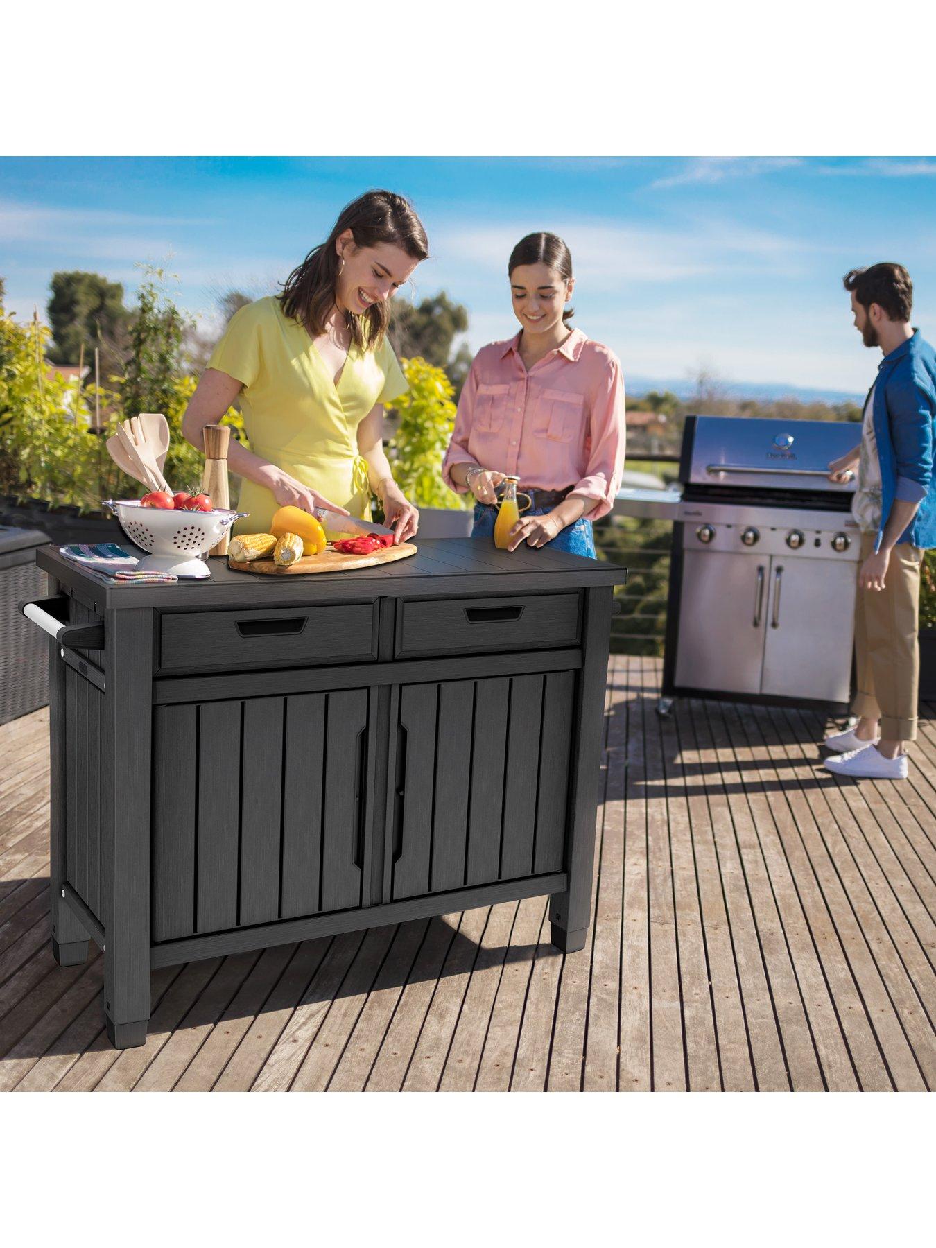 Keter Unity BBQ table & Storage | Very