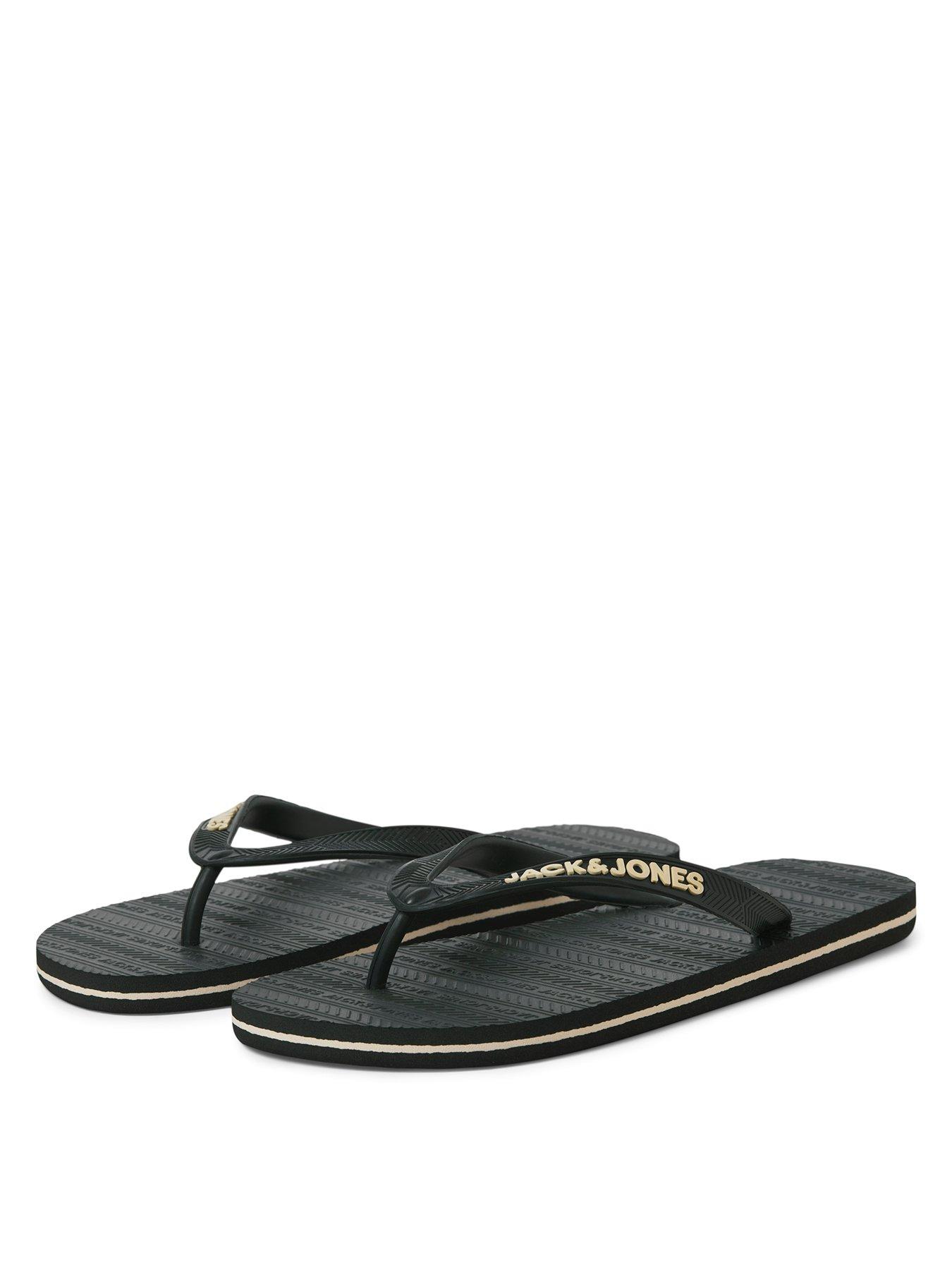 Jack & Jones Flip Flops - Black | Very