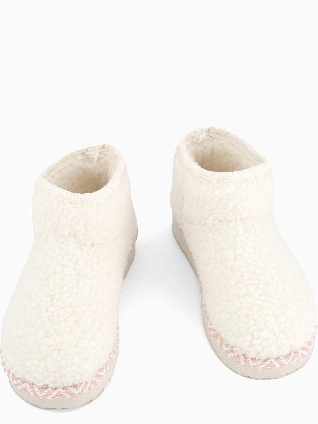The Very Collection Older Girls Borg Slipper Boot | Very