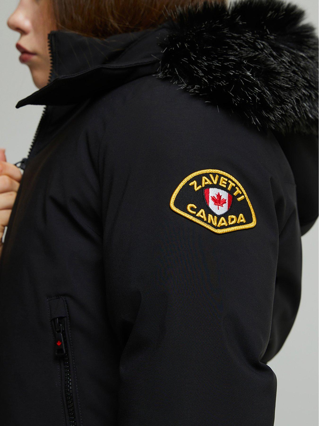 Zavetti Canada Junior Girls Arabella Puffer Bomber Jacket - Beige | Very