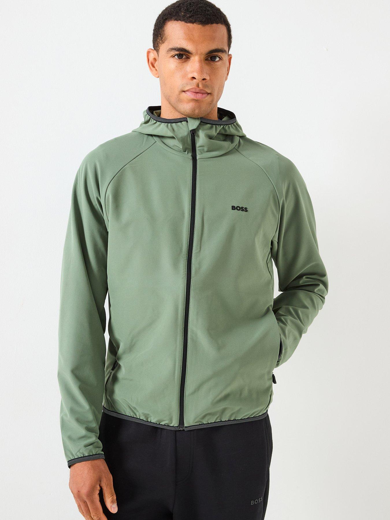 BOSS L_Commuter Lightweight Hooded Jacket - Green | Very
