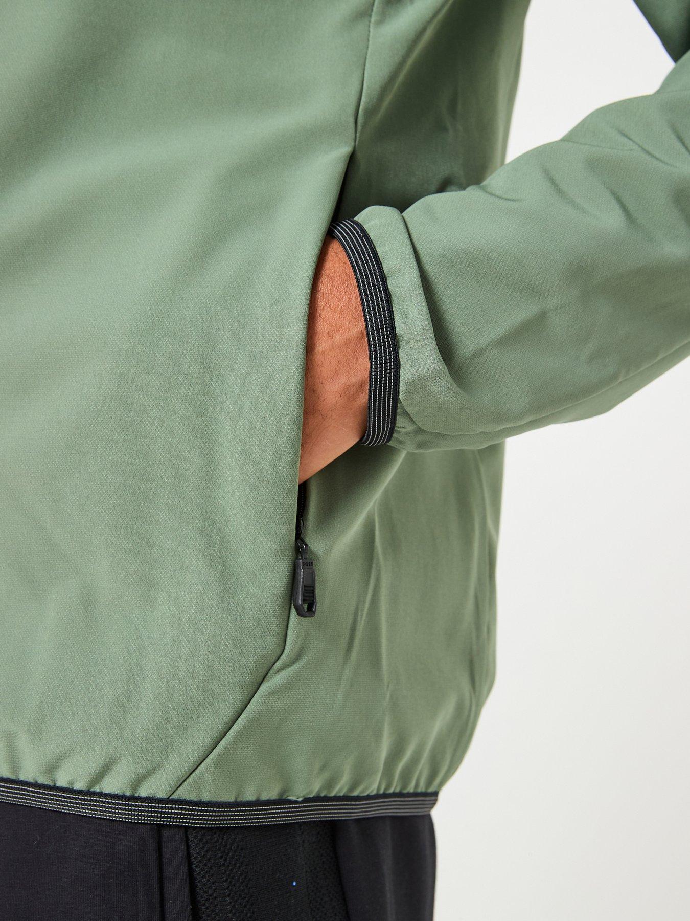 BOSS L_Commuter Lightweight Hooded Jacket - Green | Very