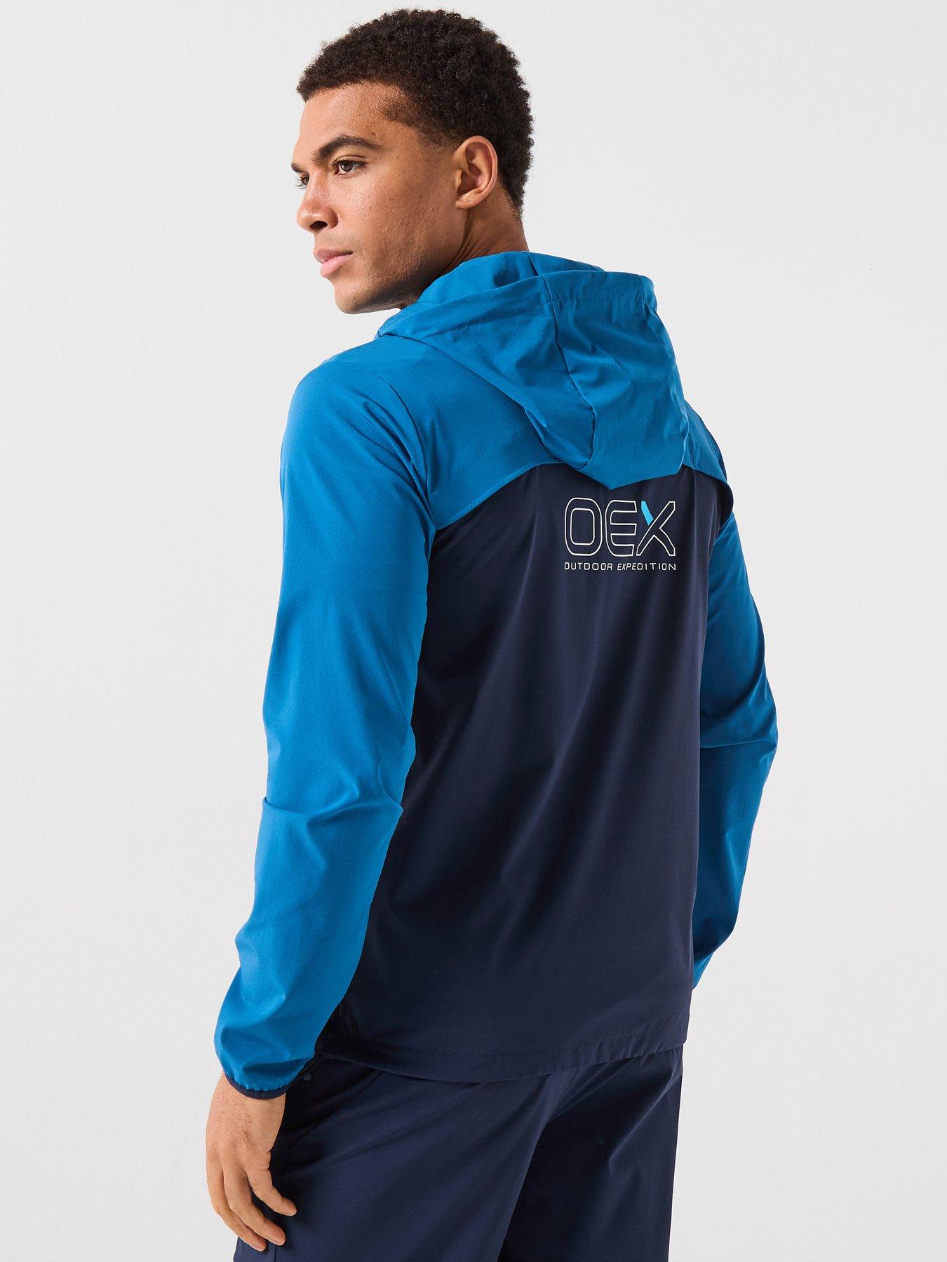 OEX Mens Fell 20 Track Top- Blue | Very