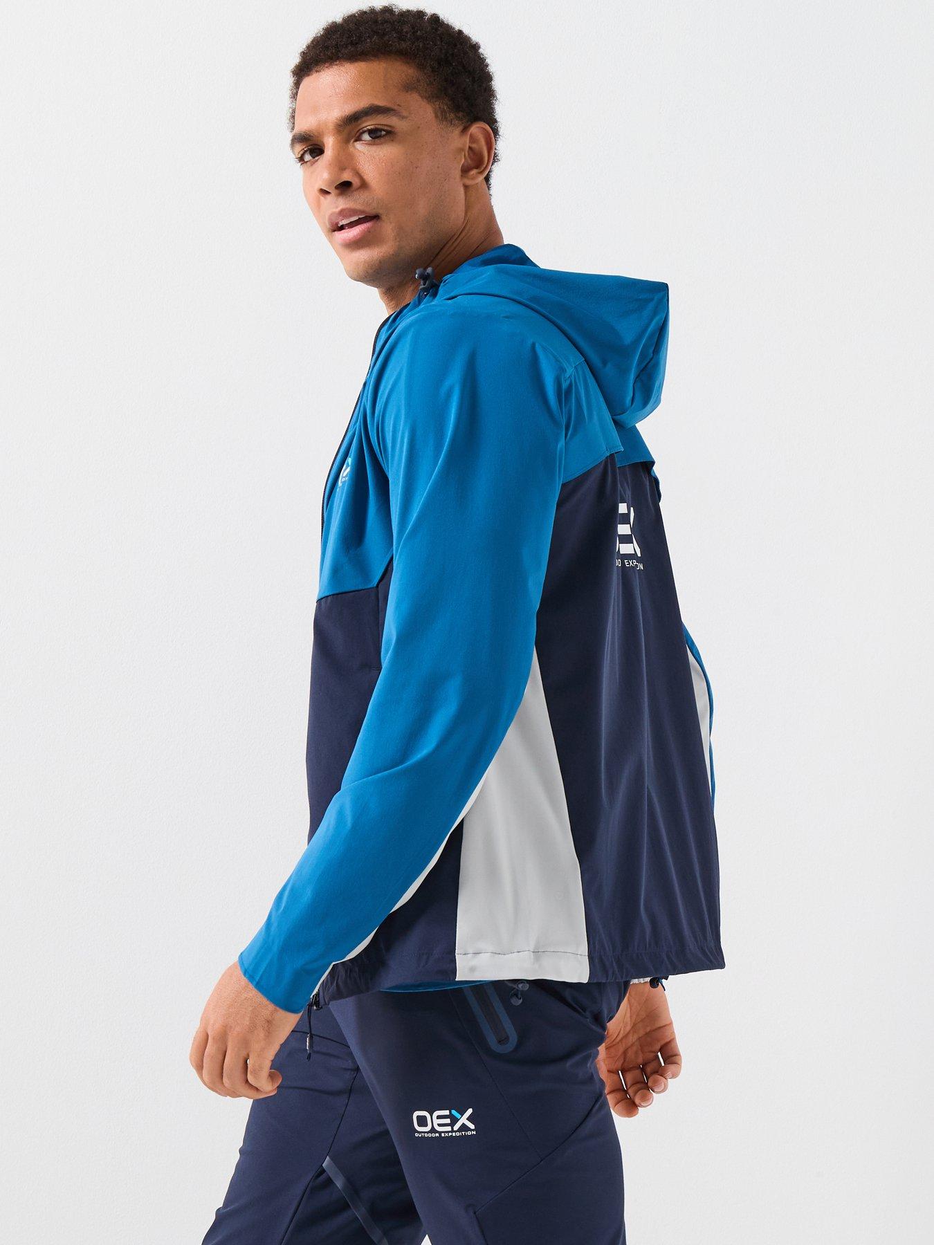 OEX Mens Pental Tracktop- Dark Blue | Very
