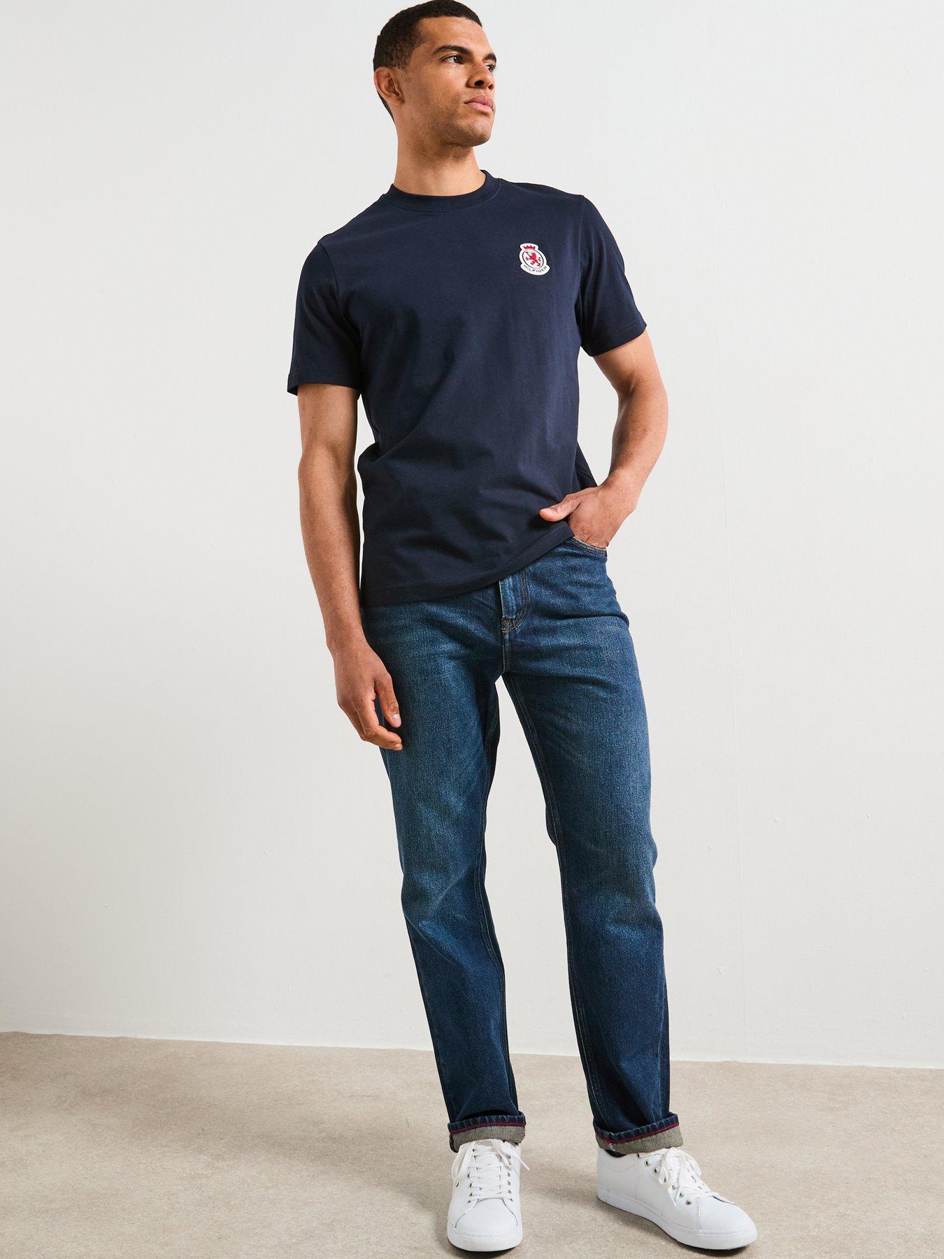Tommy Hilfiger Mercer Regular Fit Bear Jeans - Dark Blue | Very