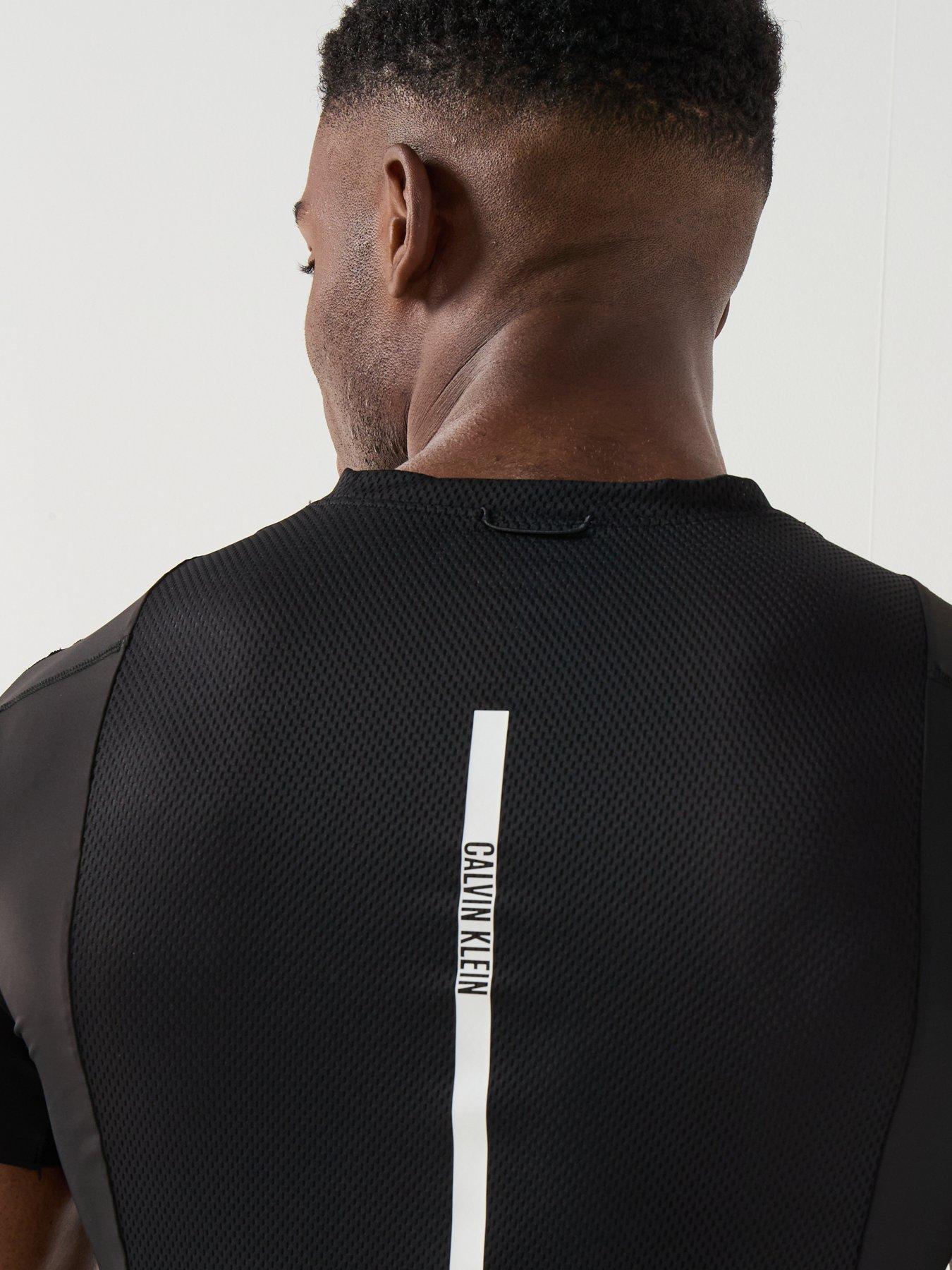 Calvin Klein Sport Ck Intense Power Baselayer T-Shirt - Black | Very