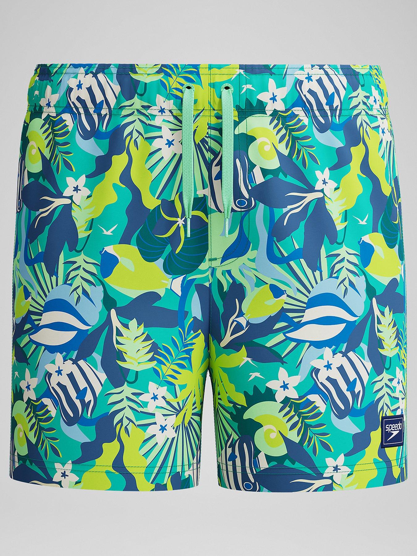 Speedo Boys Digi Printed 13 Inch Watershorts - Multi | Very