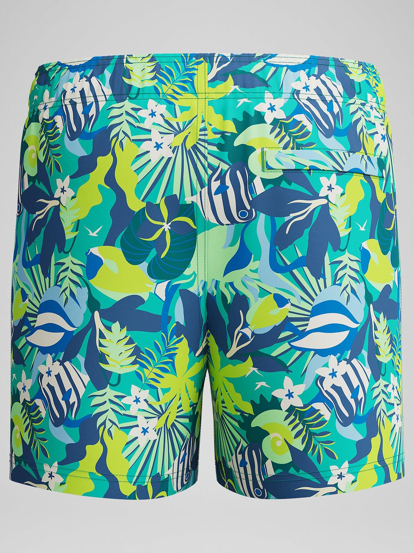 Speedo Boys Digi Printed 13 Inch Watershorts - Multi | Very