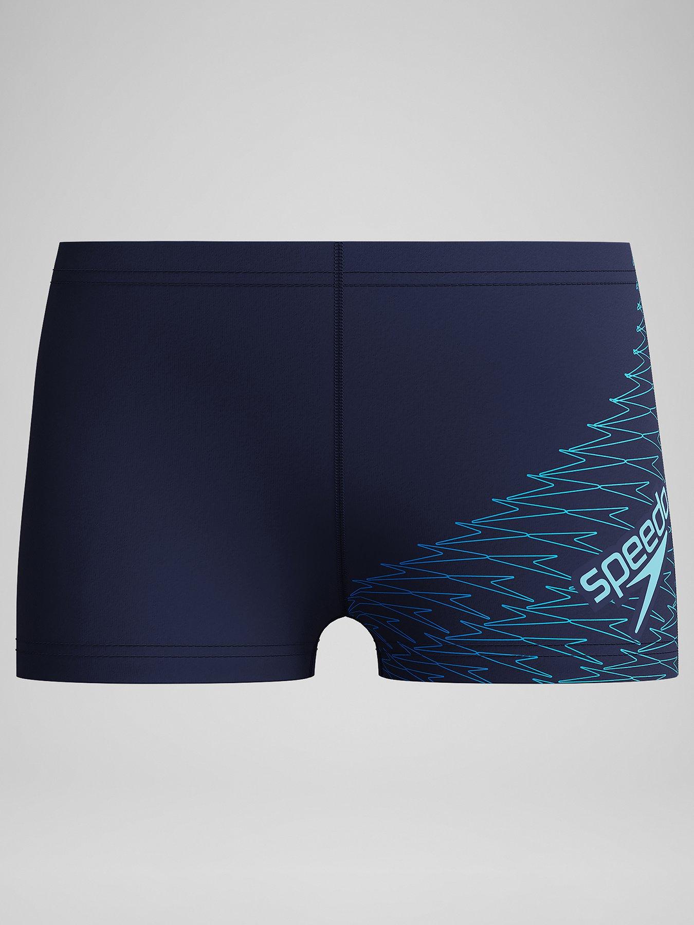 Speedo Boys Medley Logo Aquashorts - Blue | Very
