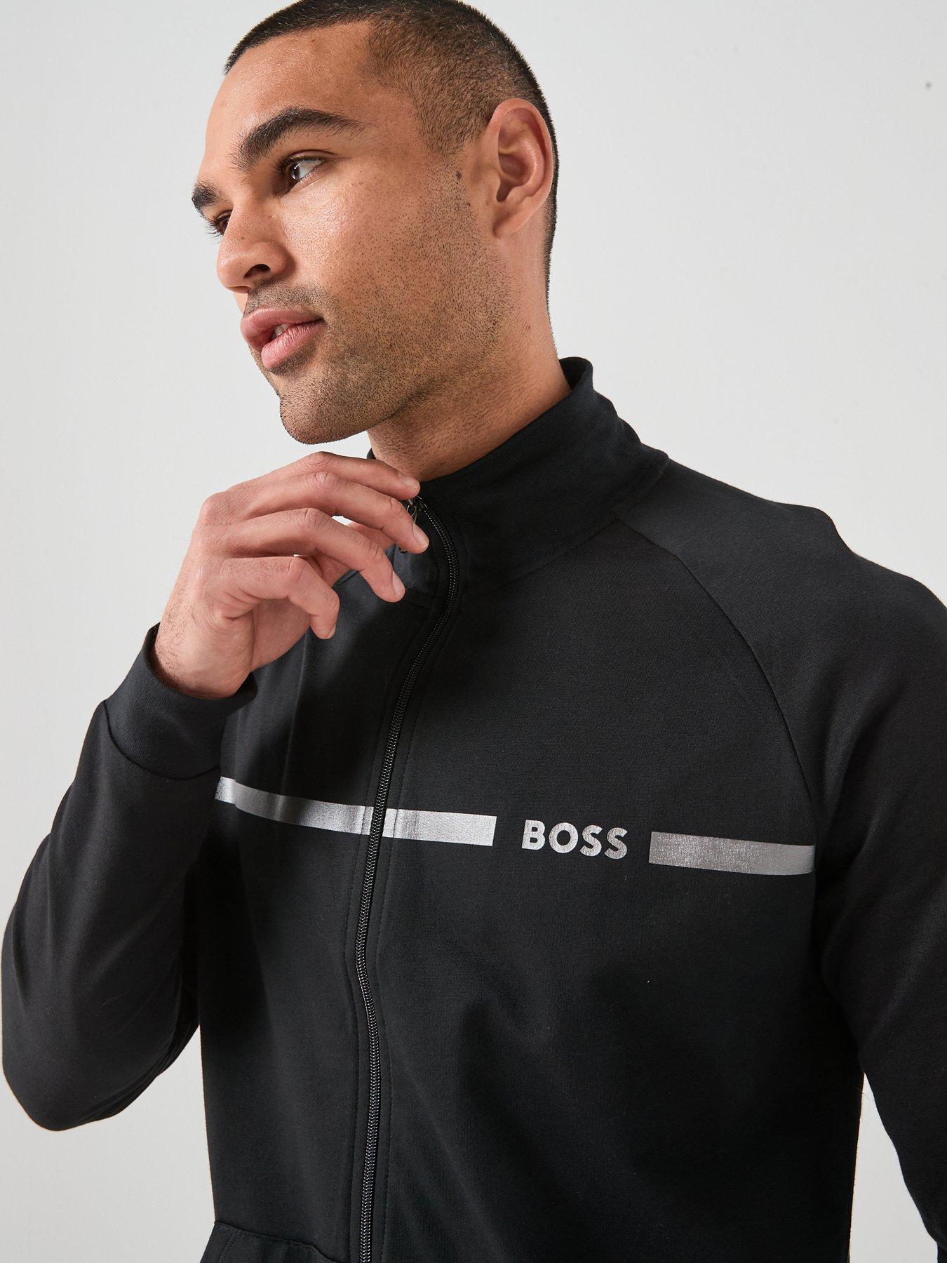 BOSS Bodywear Authentic Track Top - Black | Very