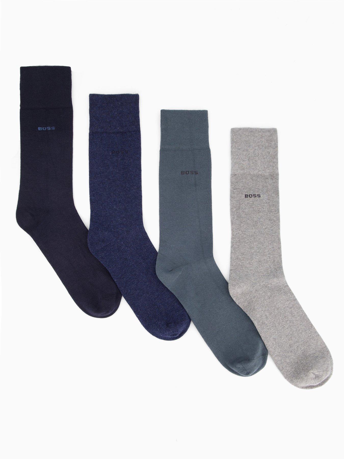 BOSS Bodywear 4 Pack Crew Sock Gift Set - Multi | Very