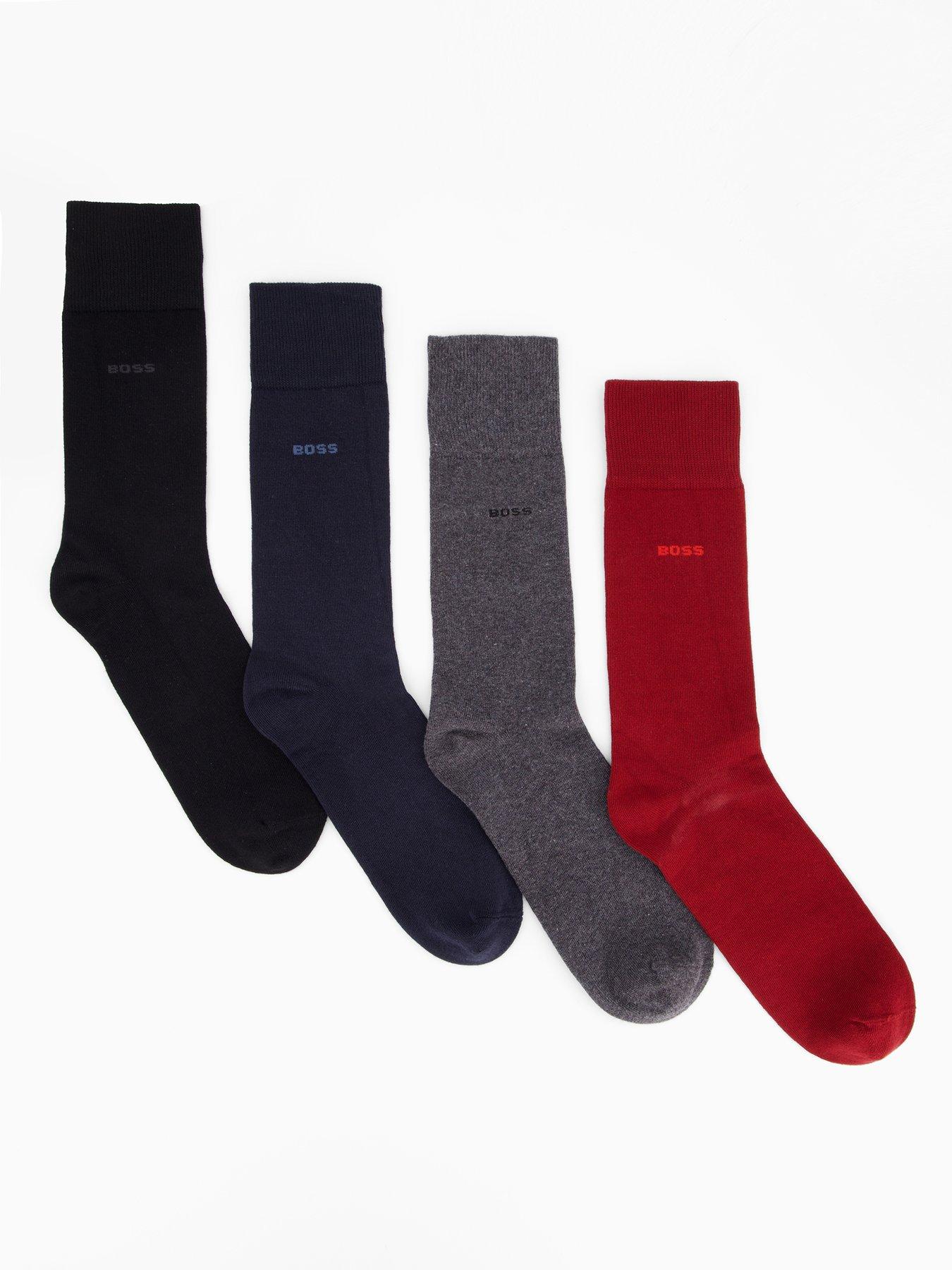 BOSS Bodywear 4 Pack Crew Sock Gift Set - Multi | Very
