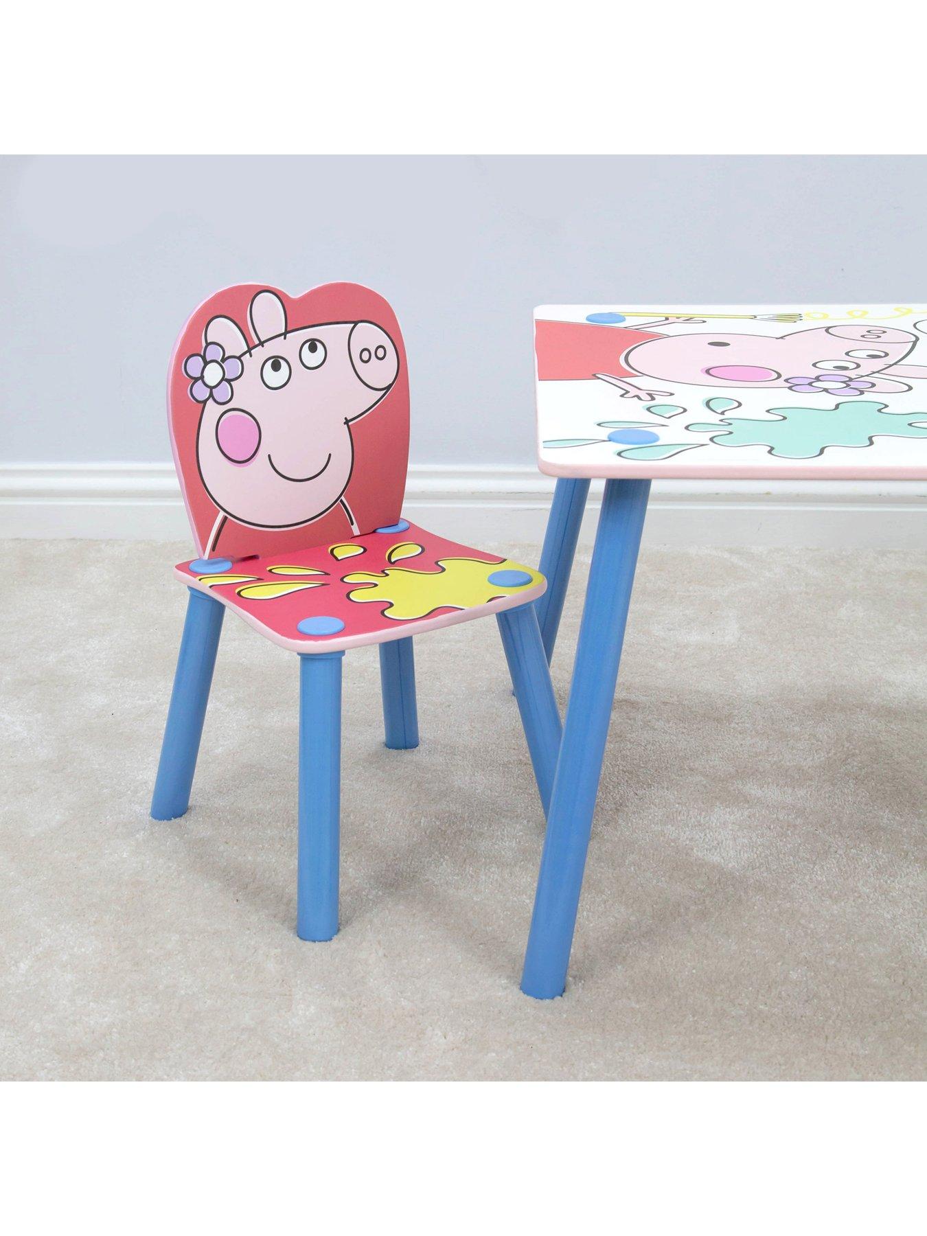 Peppa Pig Playful Table and Chairs Set | Very