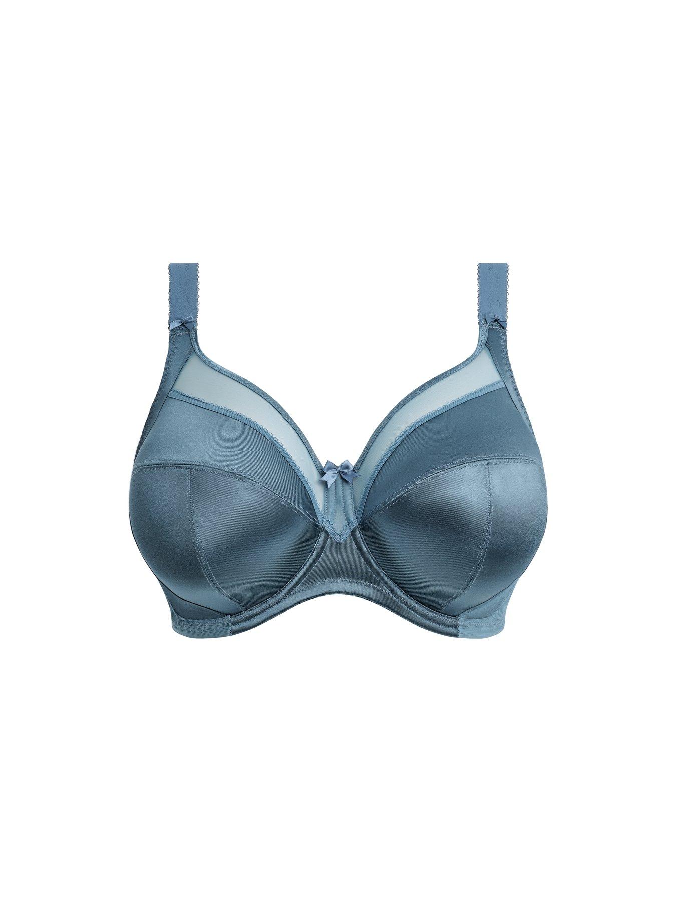 Goddess Keira Underwired Bra - Blue | Very