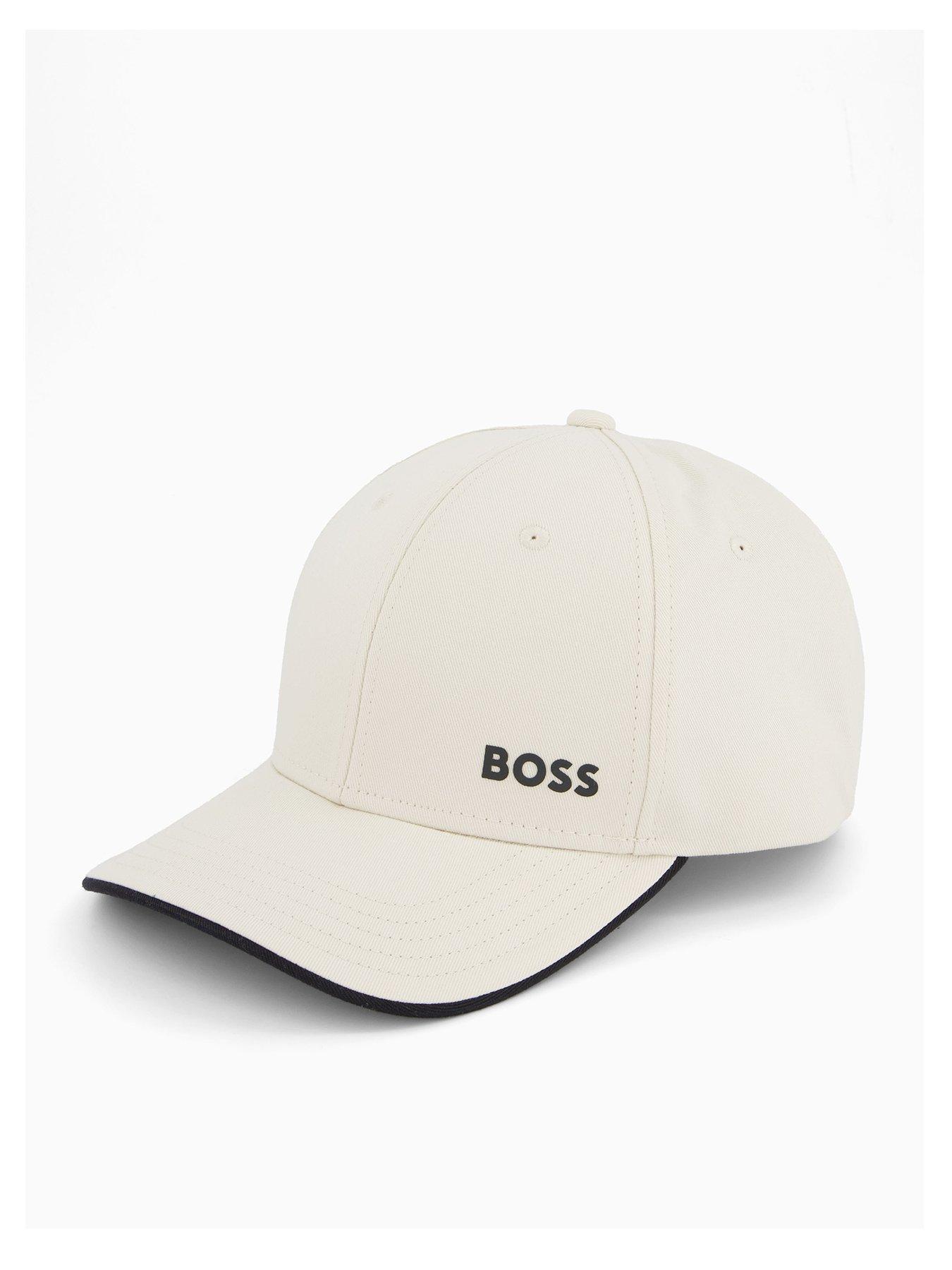 BOSS Bold Small Logo Baseball Cap - Beige | Very