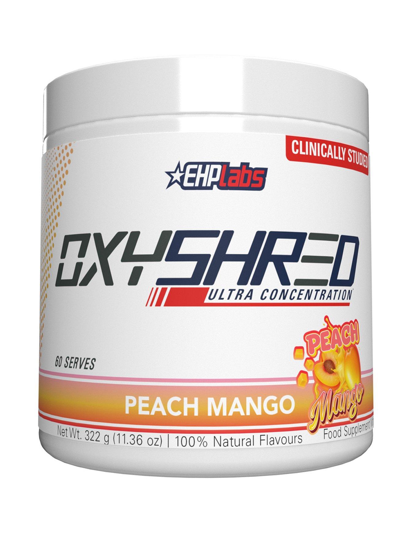 EHP Labs OxyShred Peach Mango, 60 servings. | Very