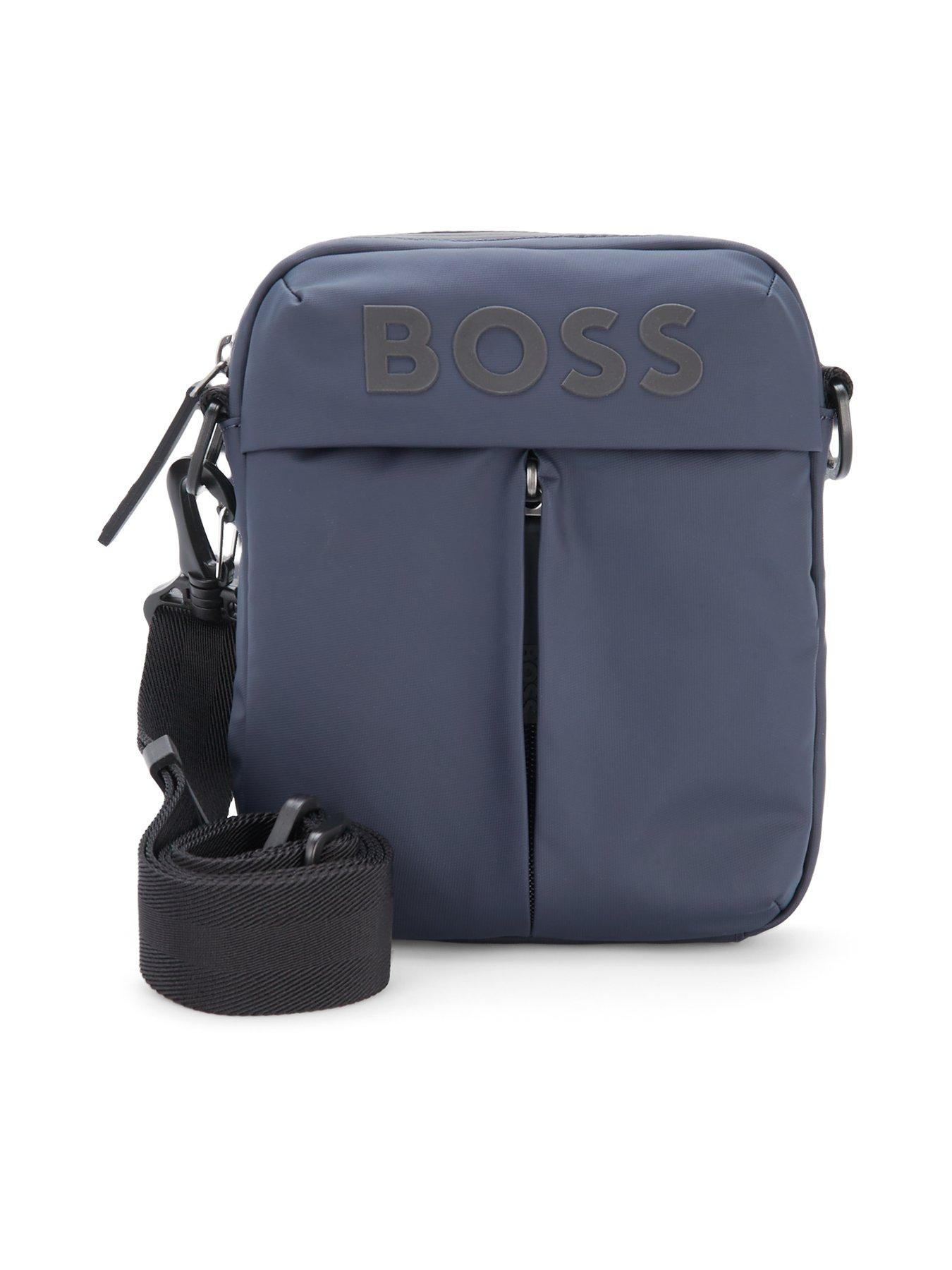 BOSS Stormy Nylon Crossbody Bag - Navy | Very