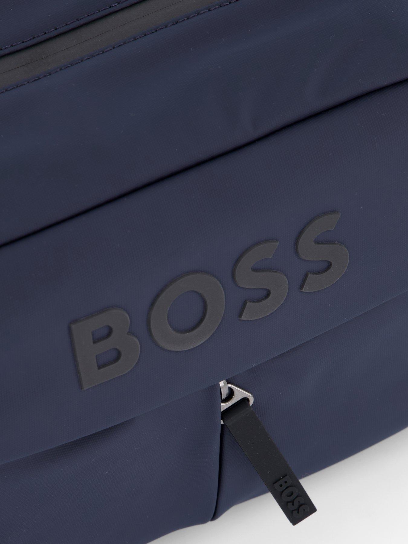 BOSS Stormy Nylon Washbag - Navy | Very