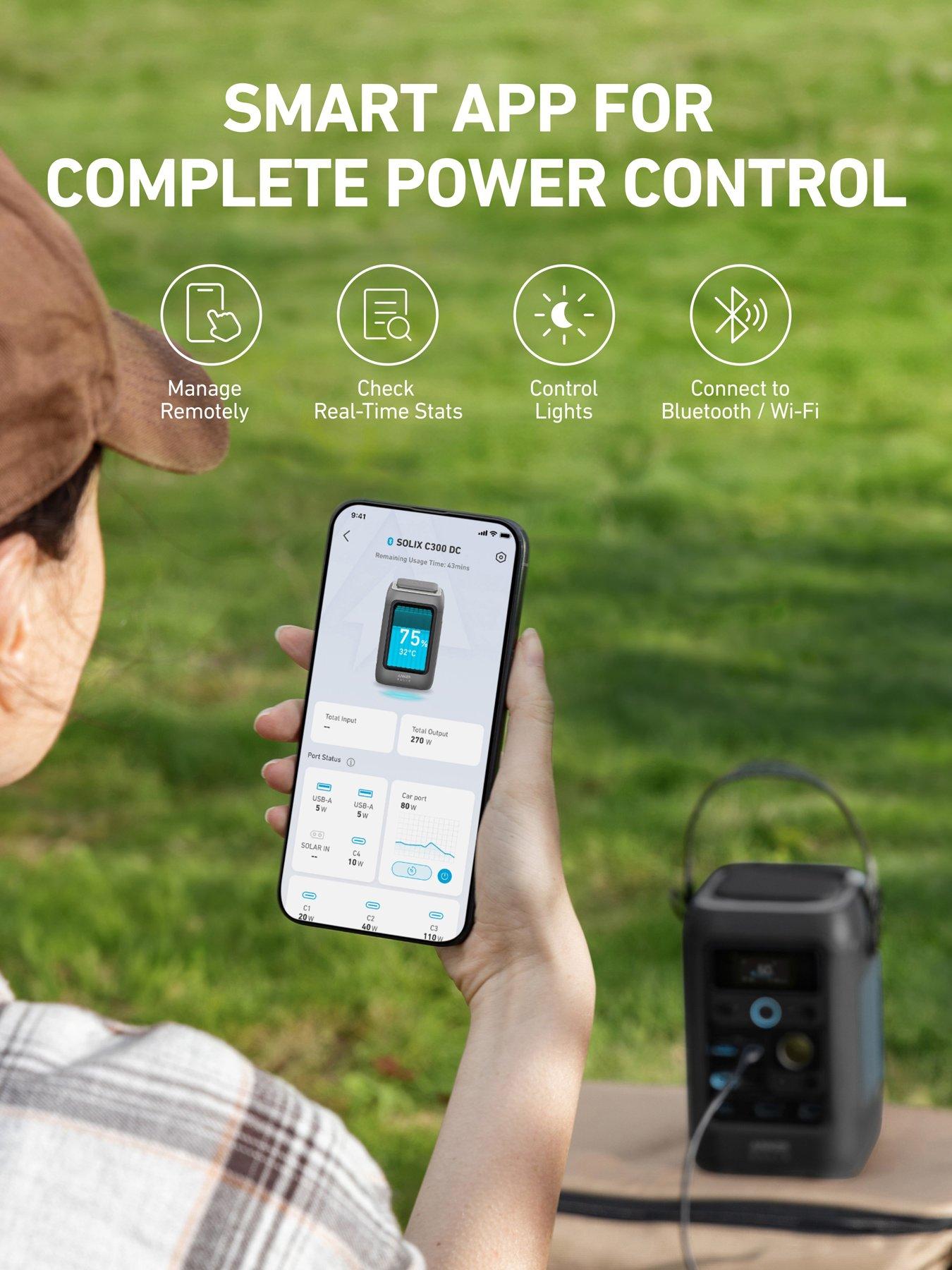Anker SOLIX C300X DC Portable Power Station | Very