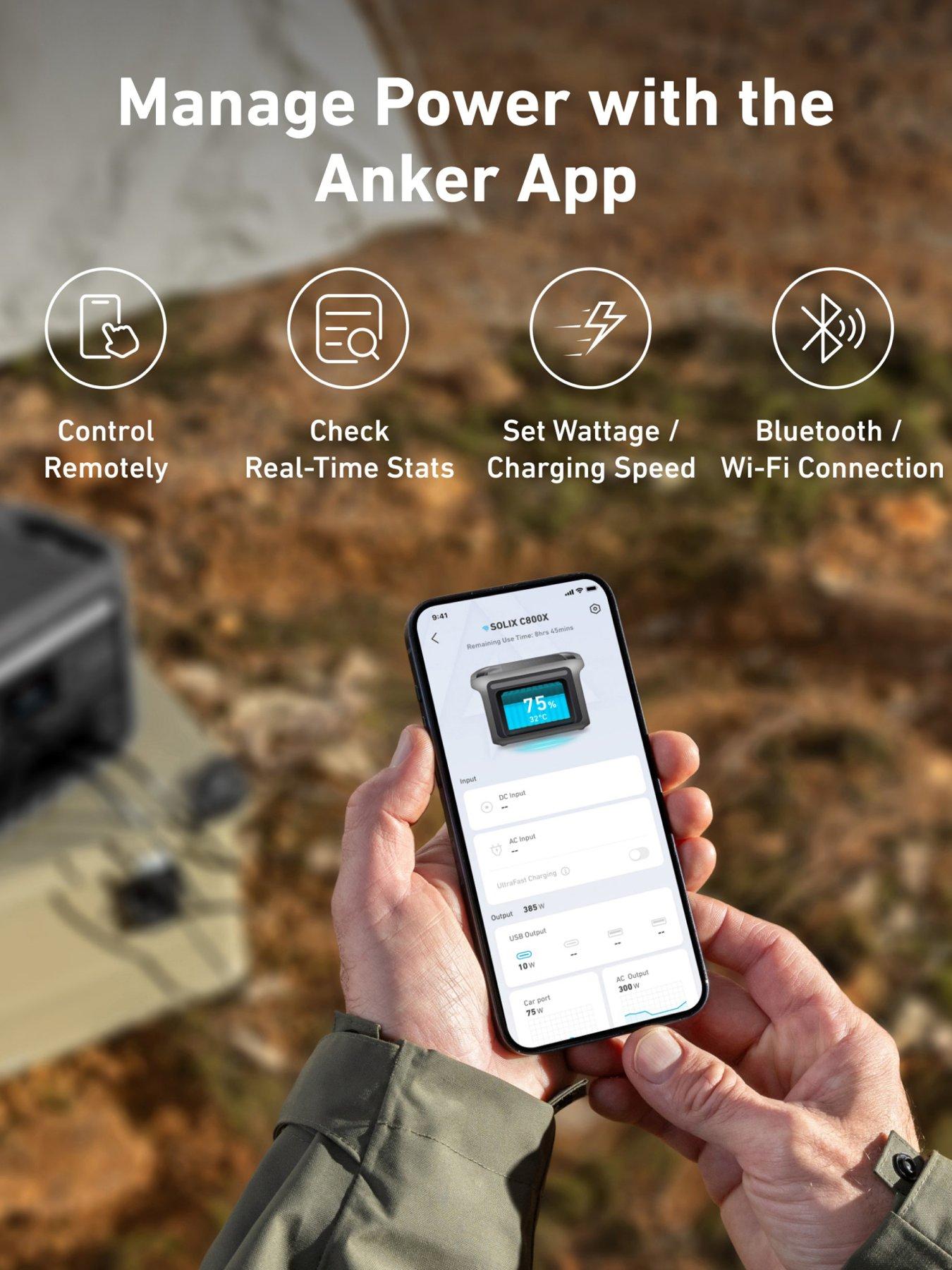 Anker SOLIX C800X PLUS 768Wh 1200W Portable Power Station | Very