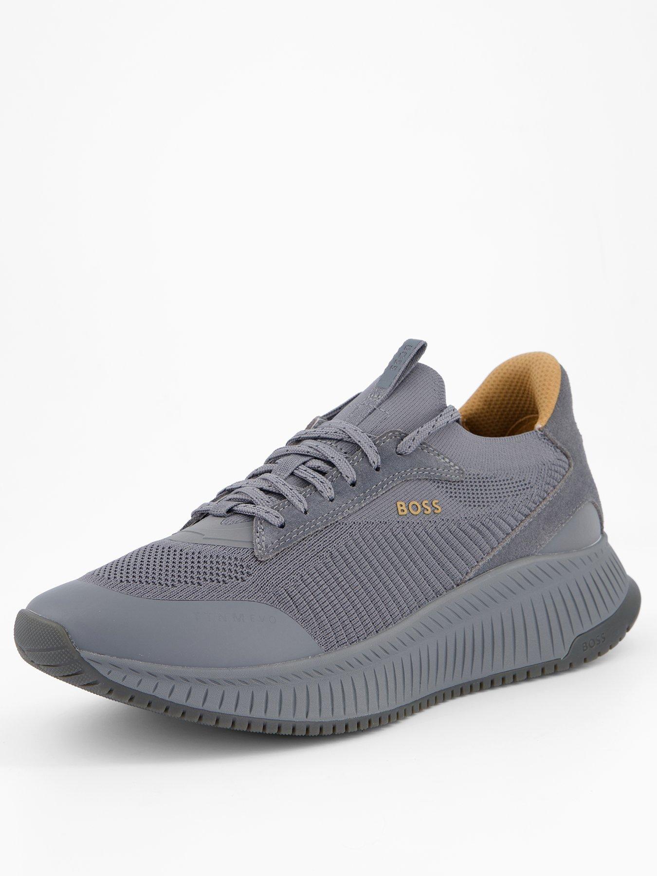 BOSS Ttnm Evo Knitted Runner - Grey | Very