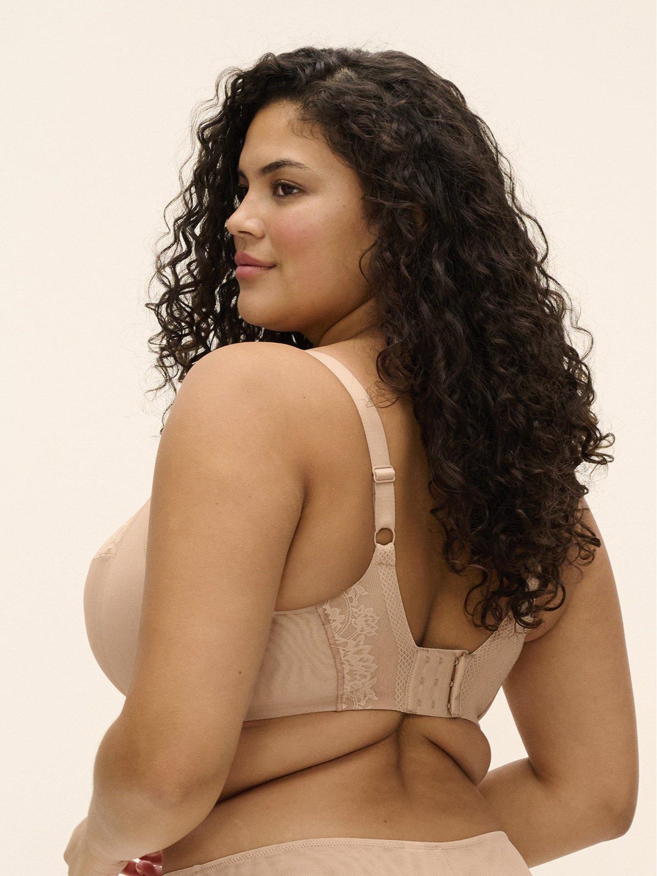 Elomi Nerina Underwire Stretch Plunge Bra Sahara - Beige | Very