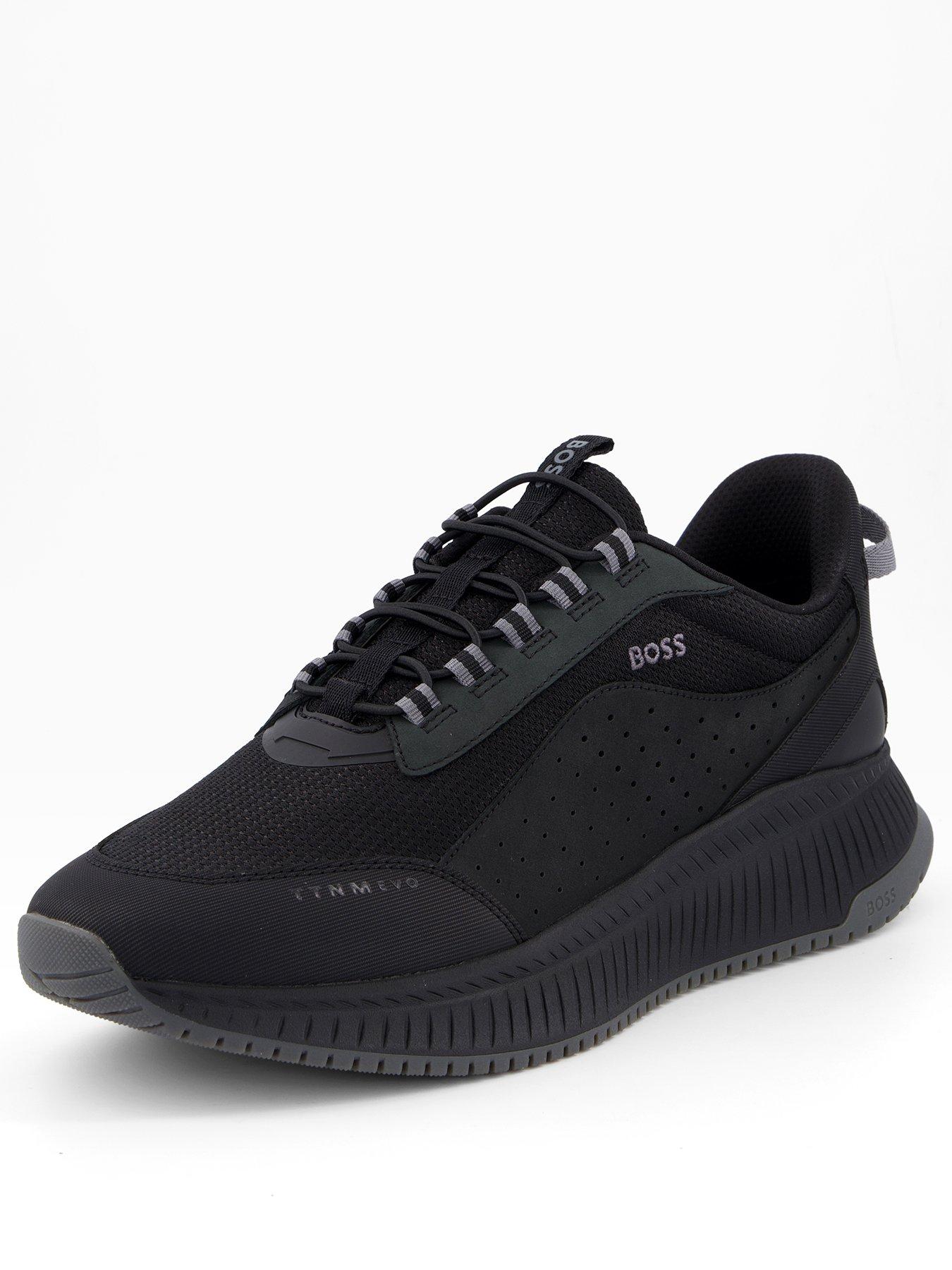 BOSS Ttnm Evo Knitted Pu/Mesh Runner - Black | Very