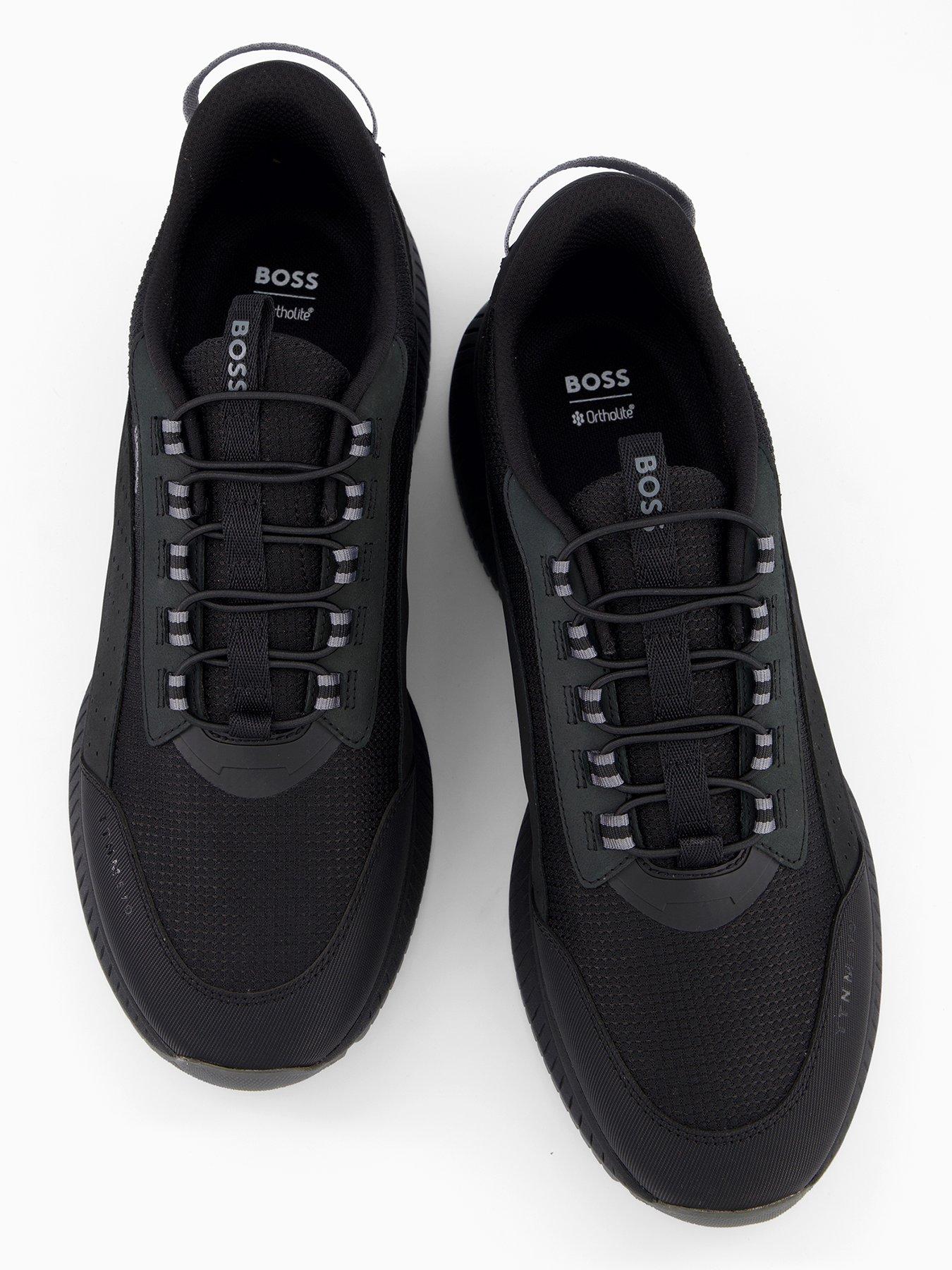 BOSS Ttnm Evo Knitted Pu/Mesh Runner - Black | Very