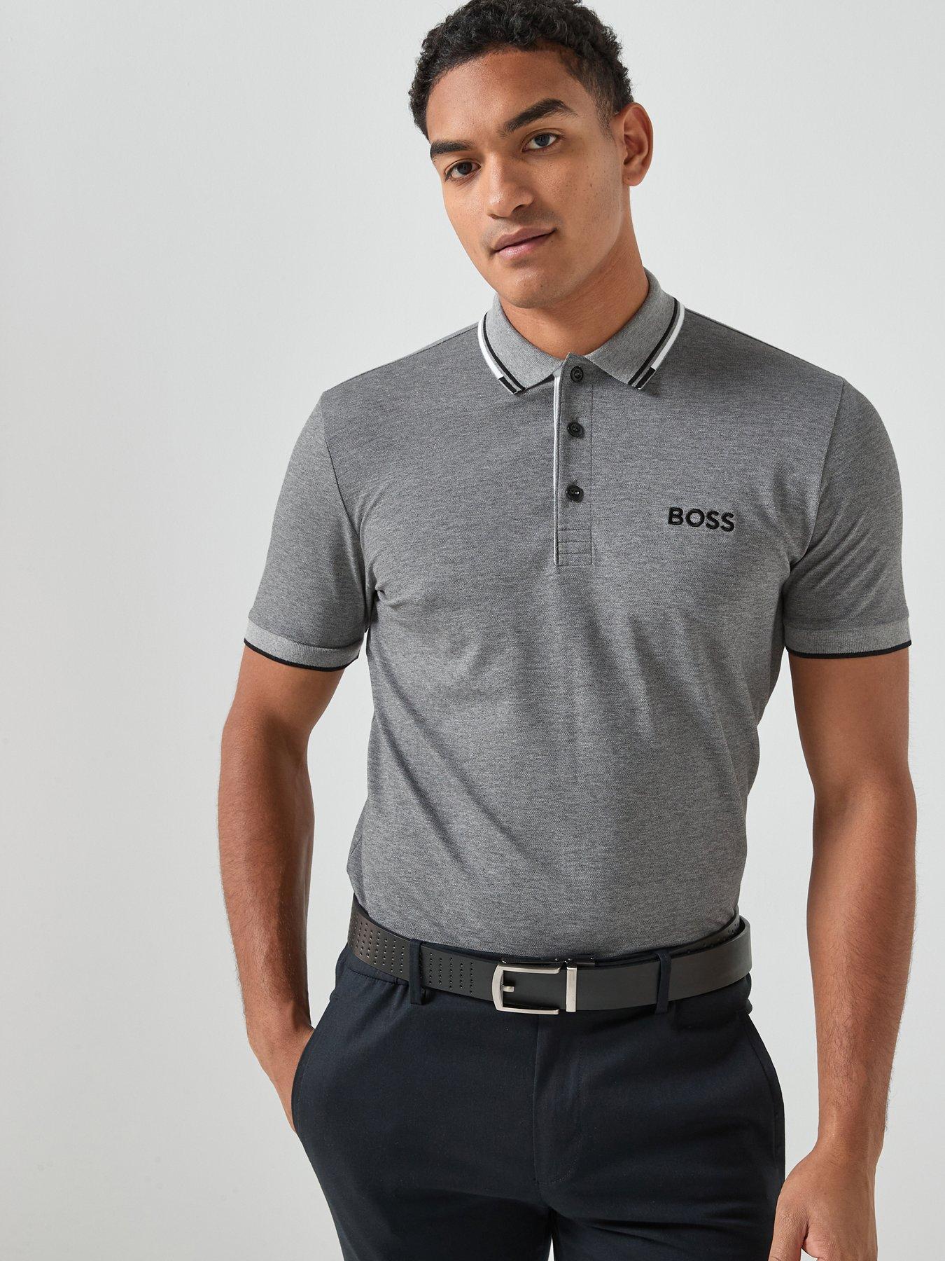 BOSS Mens Golf Paddy Pro - Grey | Very