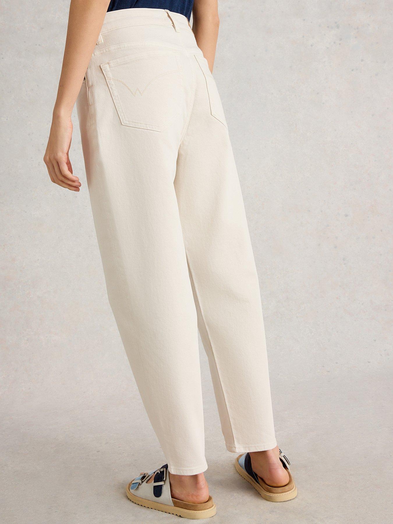 White Stuff Tilly Tapered Jean - White | Very
