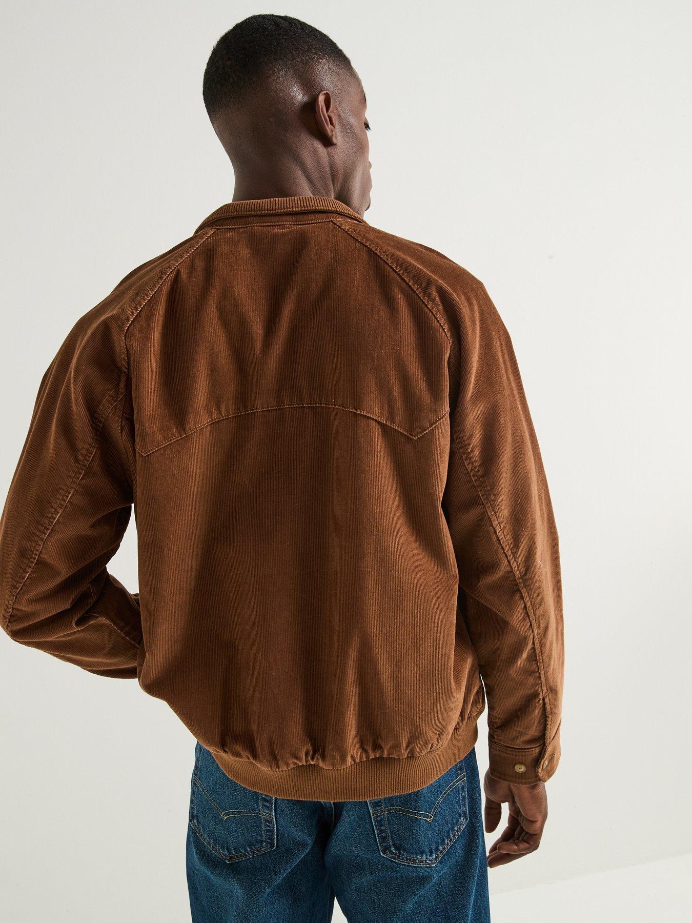 Levi's Baker Zip Cord Harrington Jacket - Brown | Very