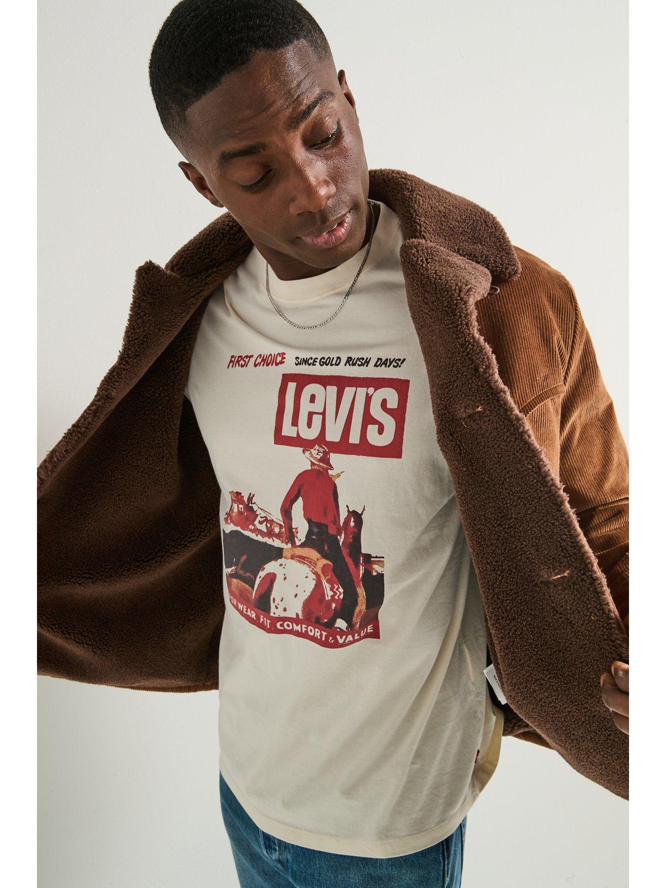 Levi's Durham Short Button Cord Jacket - Brown | Very
