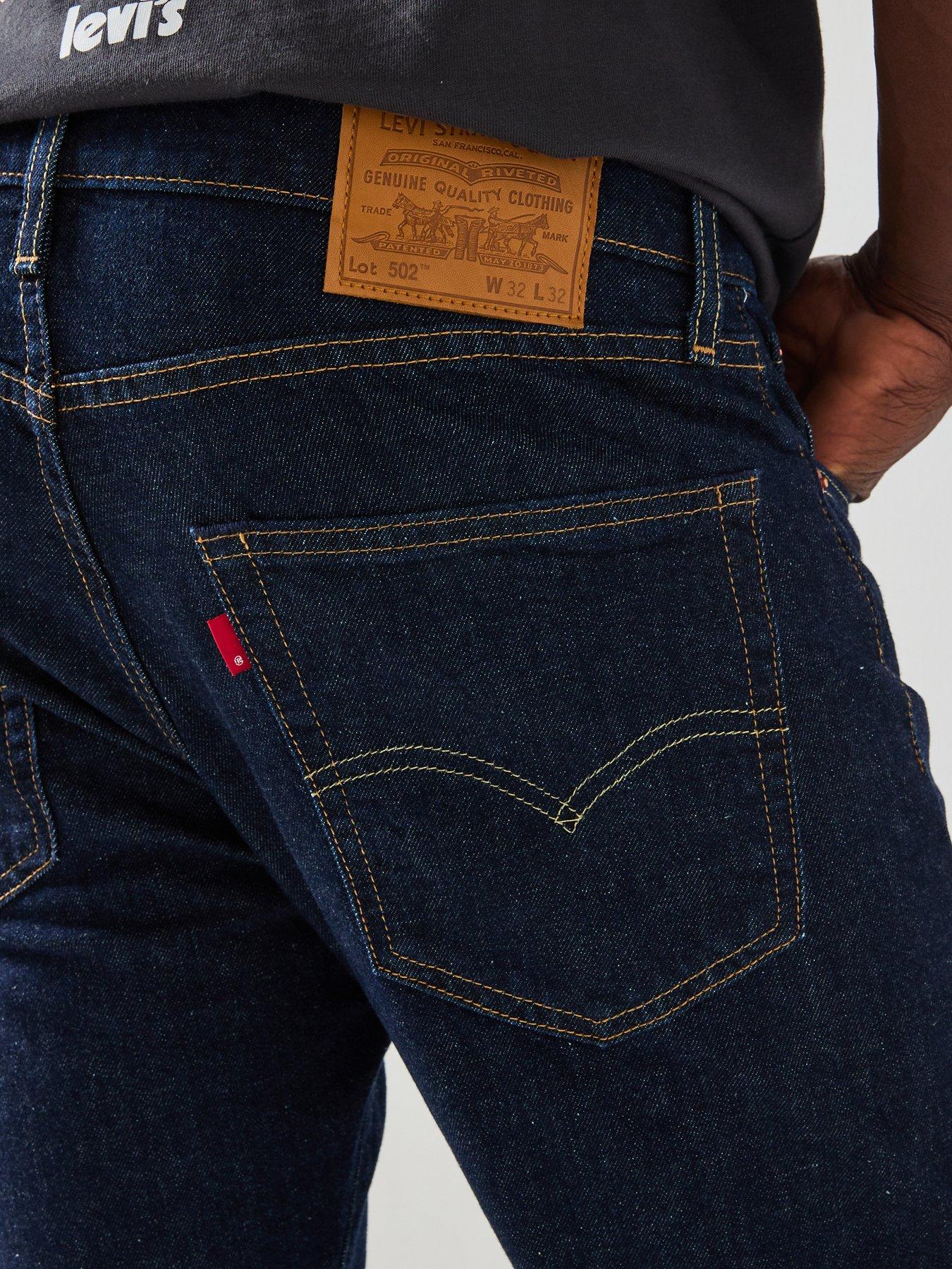 Levi's 502 Tapered Fit Jeans - Rock Cod - Dark Blue | Very
