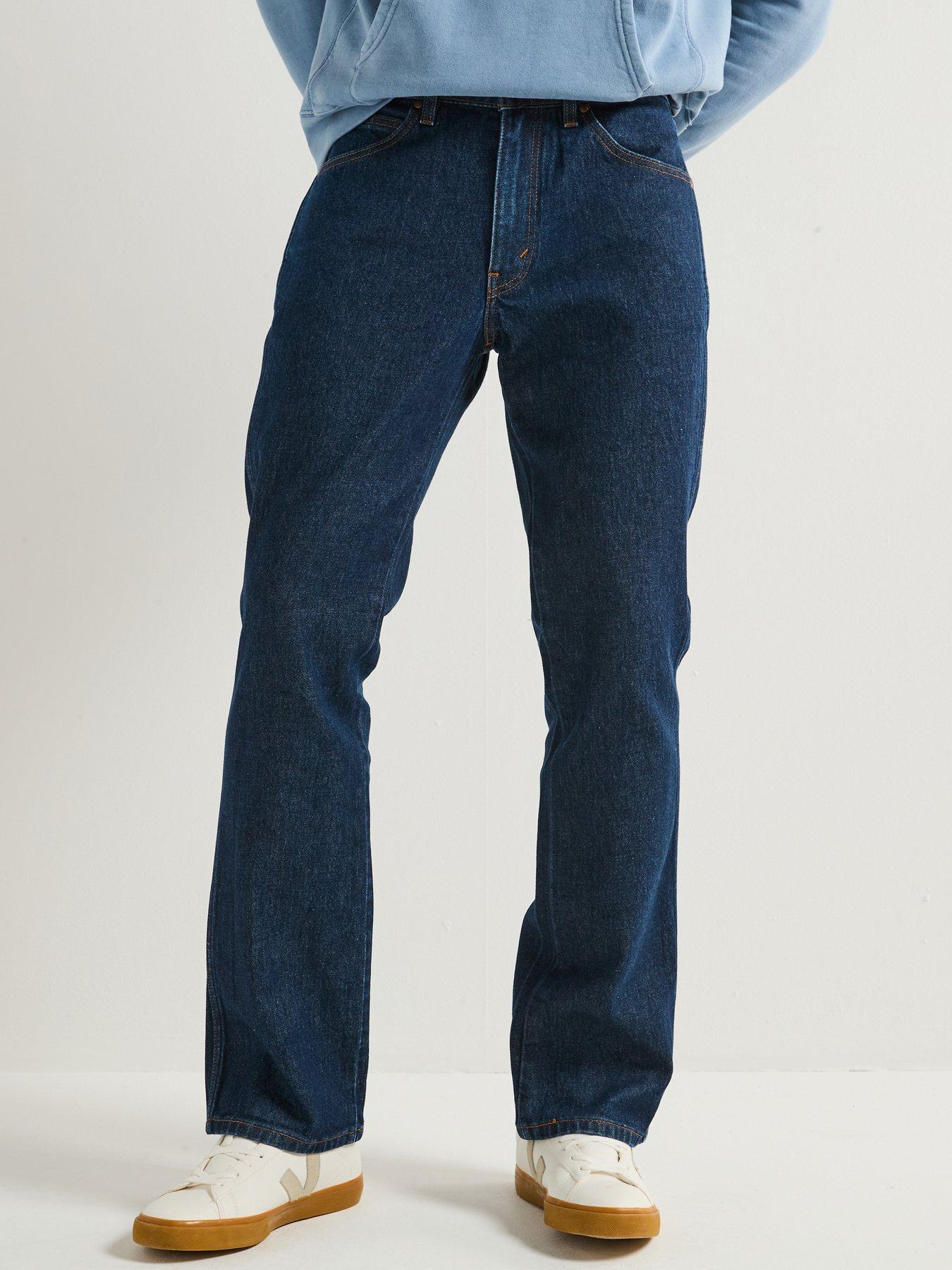 Levi's 537 Western Bootcut Fit Jeans - Rocky Rinse Dark Blue | Very