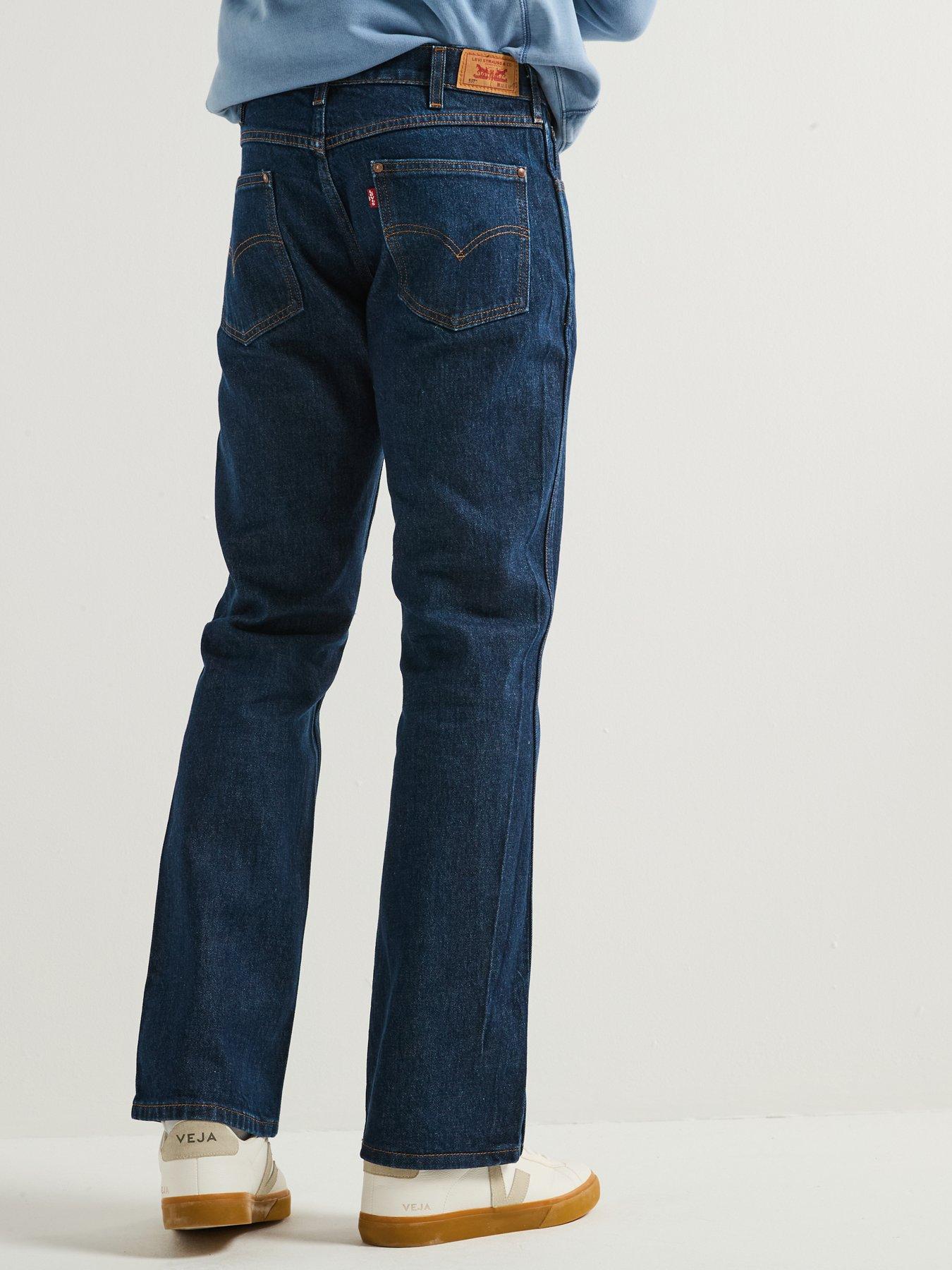 Levi's 537 Western Bootcut Fit Jeans - Rocky Rinse Dark Blue | Very