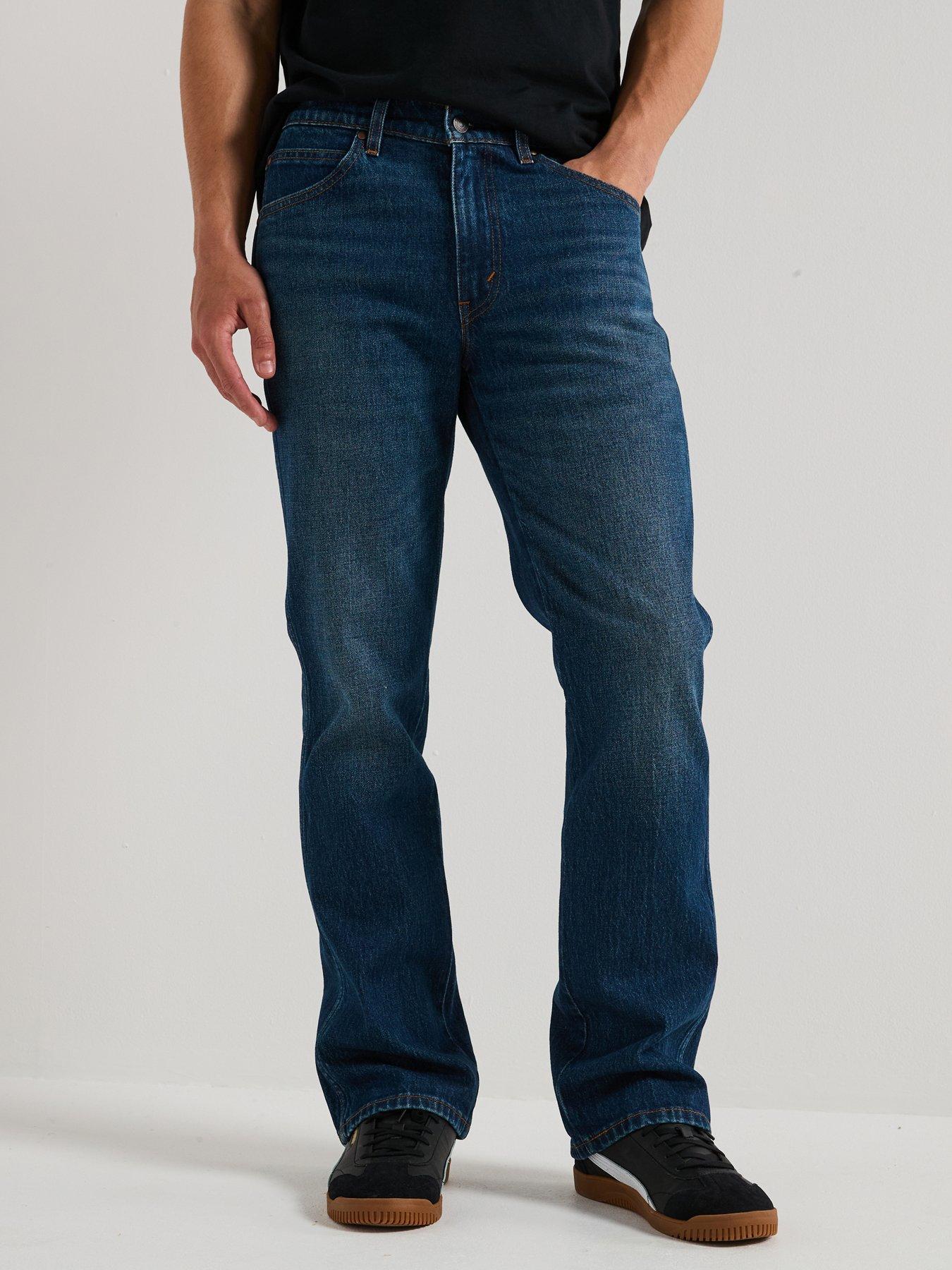 Levi's 537 Western Bootcut Fit Jeans - Wow Have Fun - Dark Blue | Very