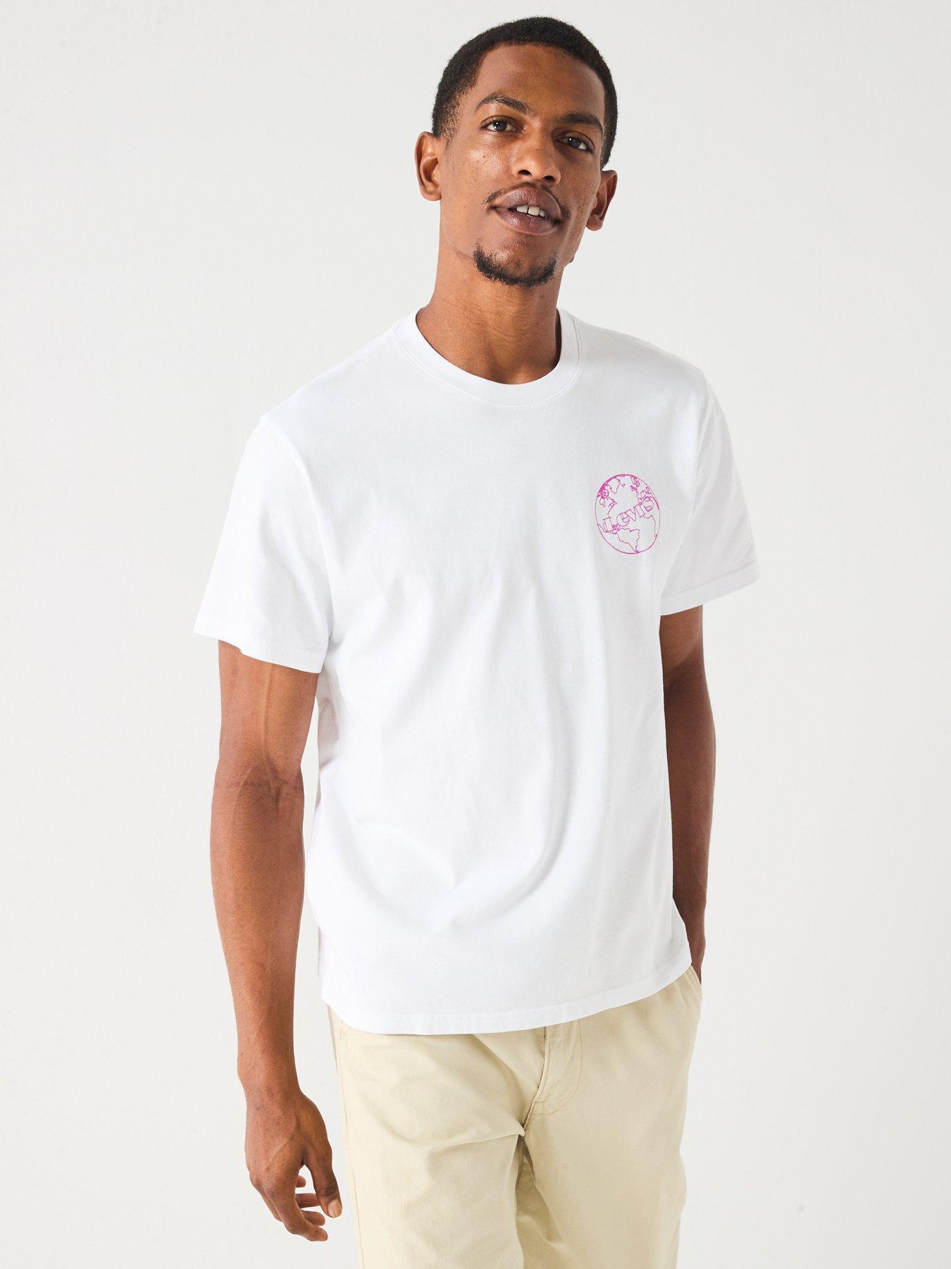 Levi's Levis Relaxed Fit Vegetable Back Graphic T-Shirt - White | Very
