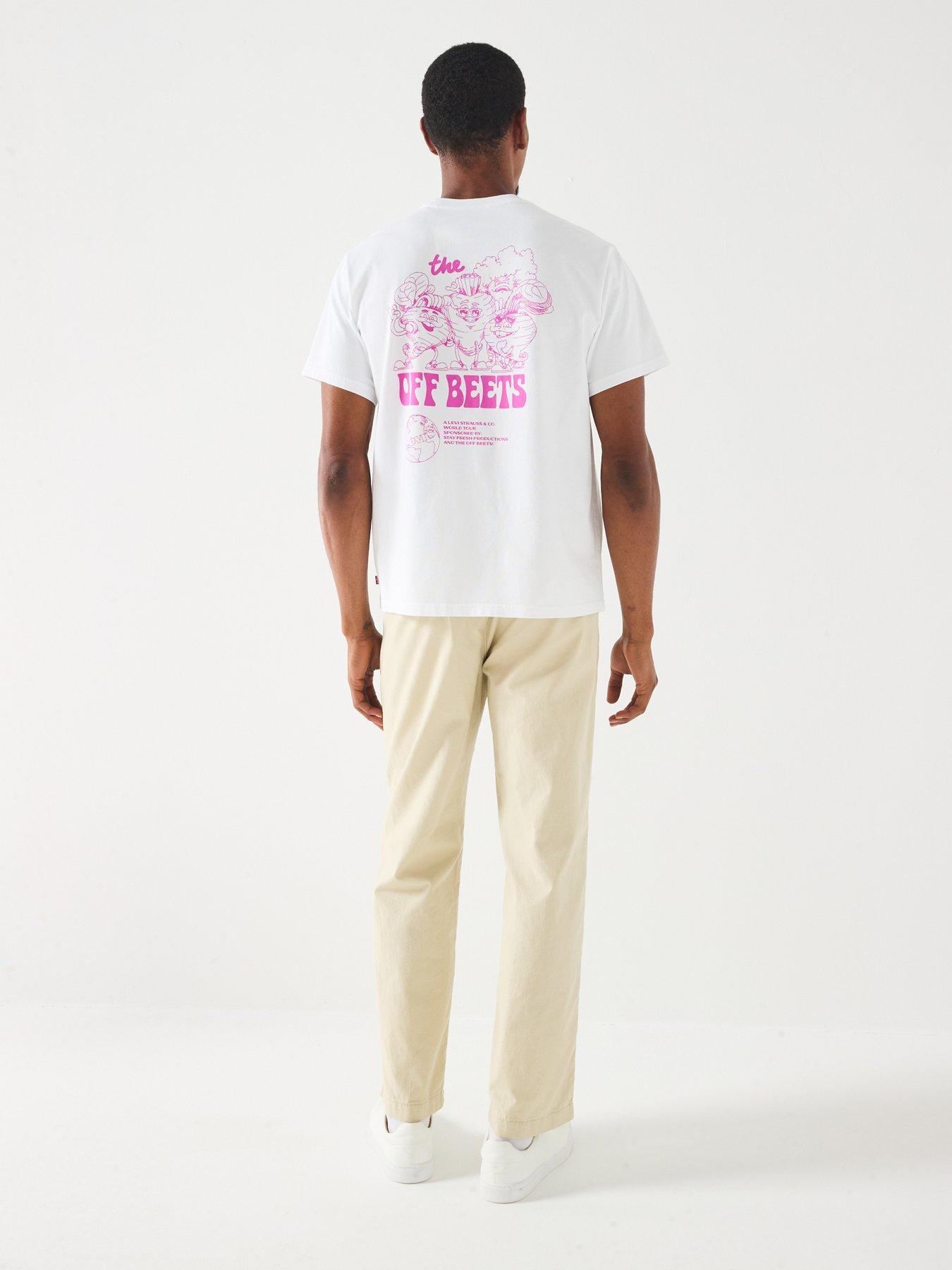 Levi's Levis Relaxed Fit Vegetable Back Graphic T-Shirt - White | Very