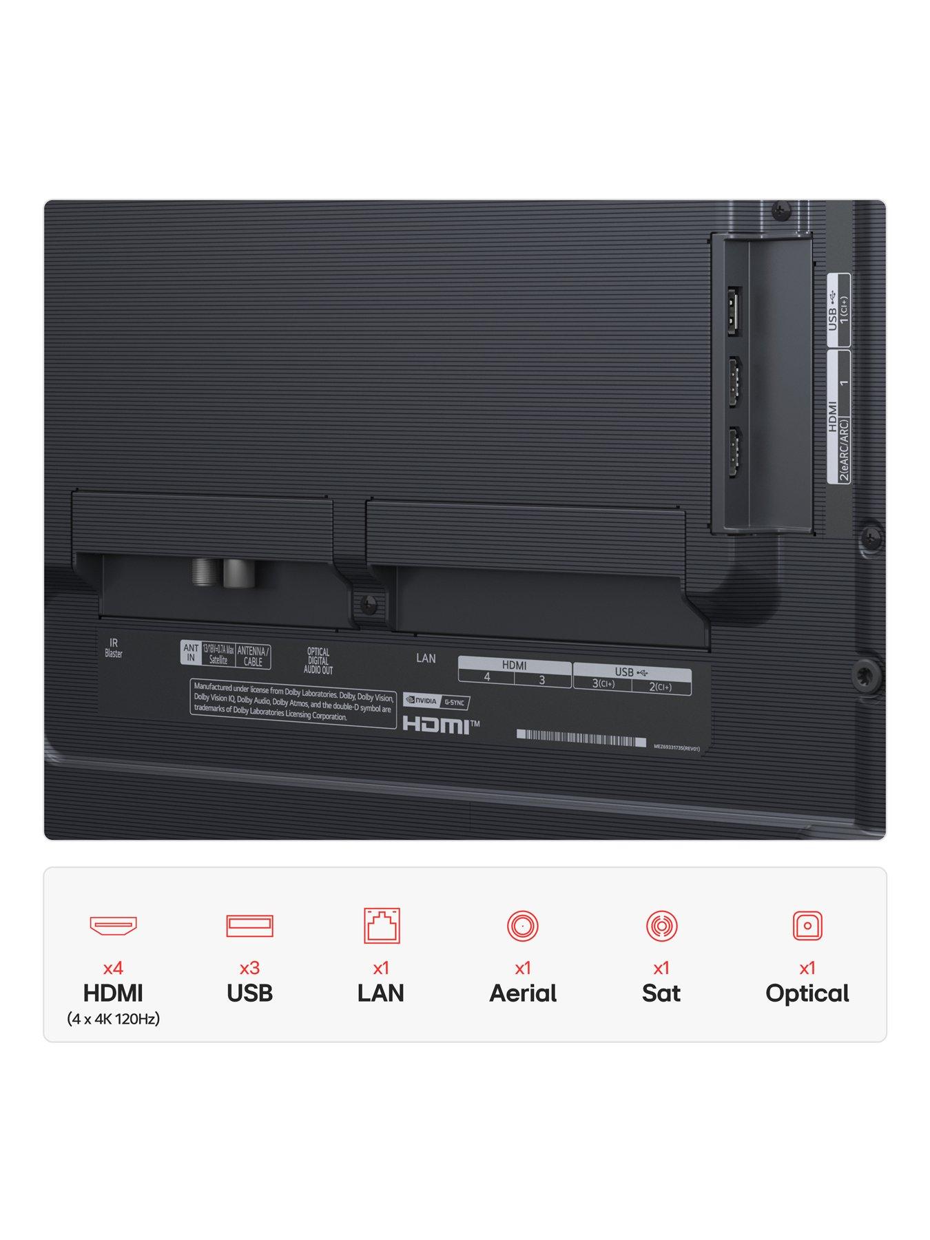 LG G5 55" OLED evo 4K HDR Smart AI TV 2025 (Standing) - OLED55G56LS.AEK ...