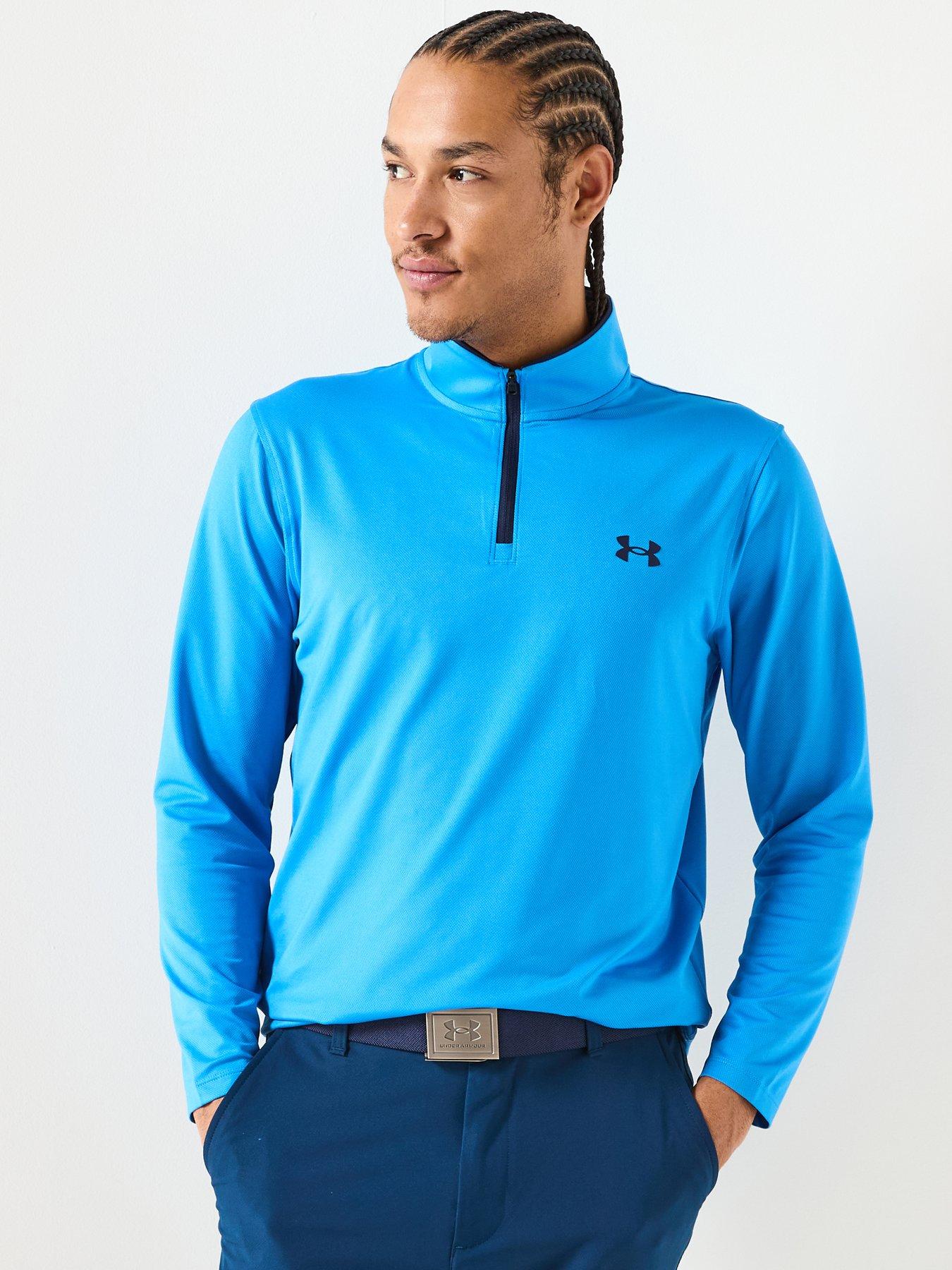 UNDER ARMOUR Mens Golf Matchplay 1/4 Zip - Blue | Very