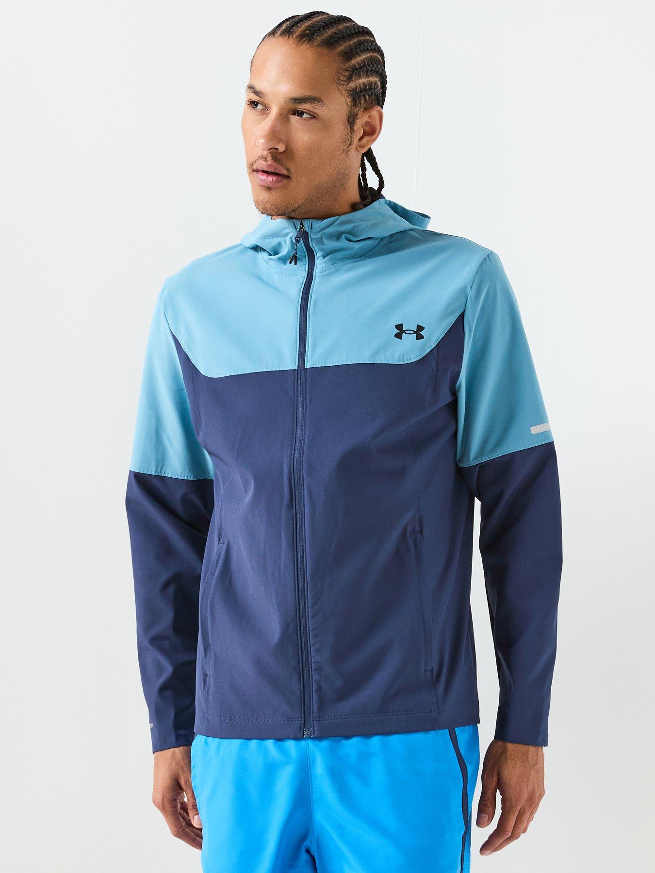 UNDER ARMOUR Mens Training Tech Utility Woven Jacket - Navy | Very